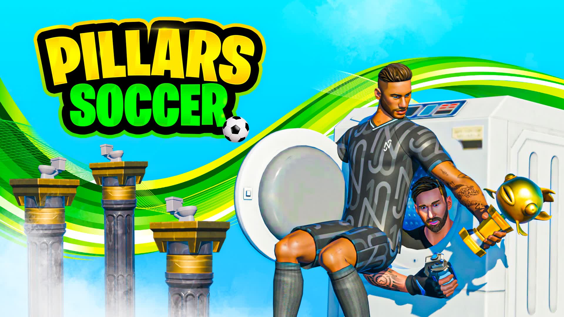 Pillars Soccer 6960-0949-9916 par 32bits - Fortnite