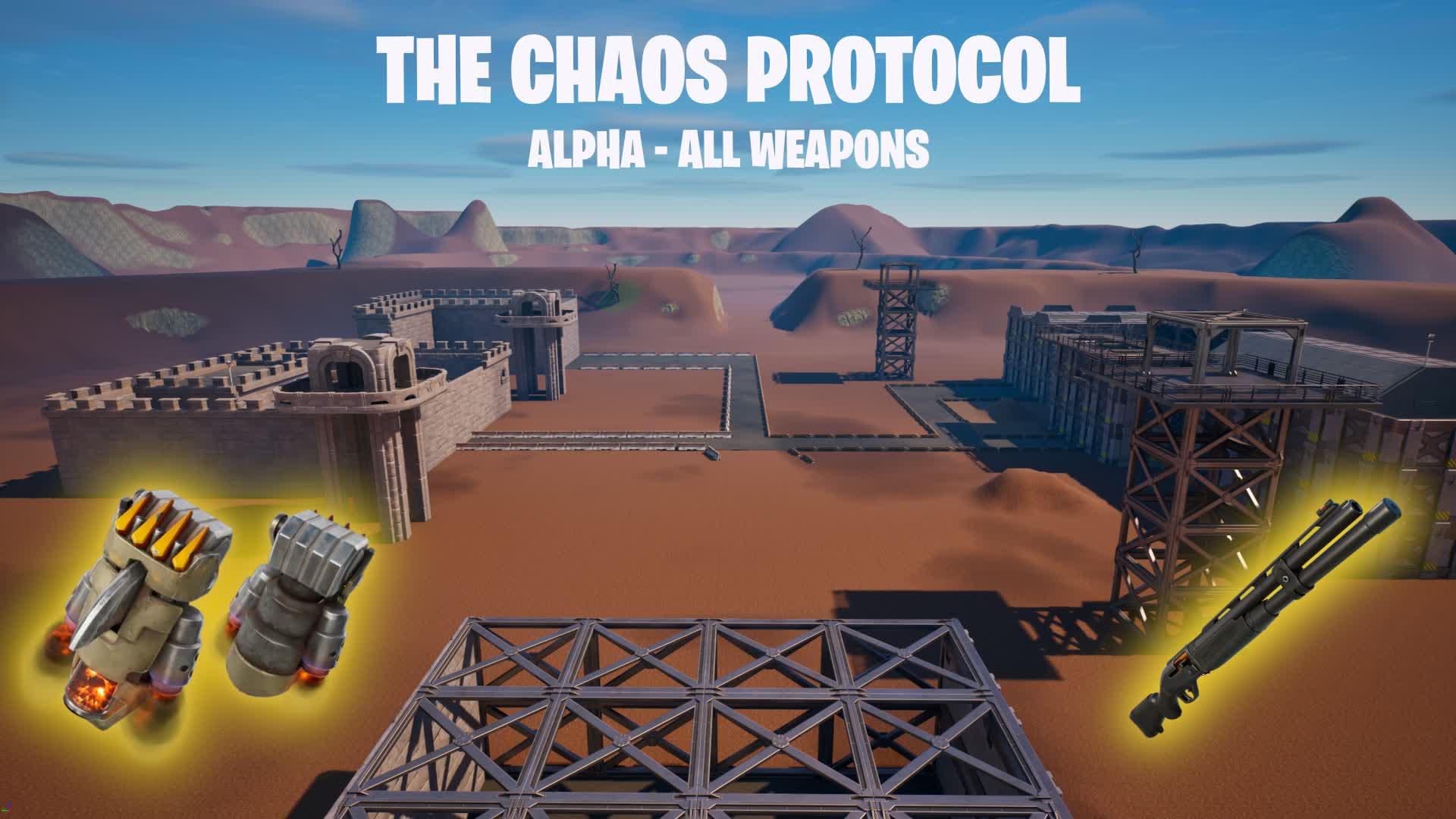 The Chaos Protocol Alpha - ALL WEAPONS 9991-9040-9805 by fishyloan ...