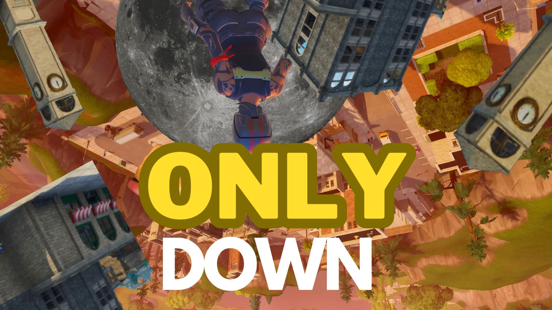 Only Down 👇Tilted Towers 9894-9327-3281 by flowzz - Fortnite Creative Map Code - Fortnite.GG