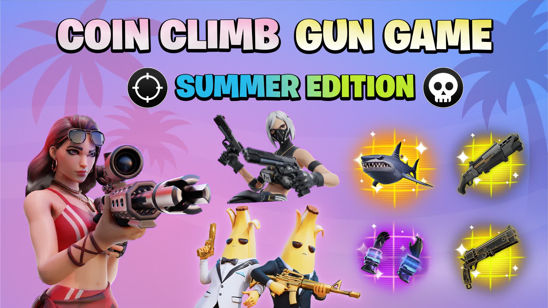 COIN CLIMB🧗GUN GAME🔫 1573-1066-7958 by ayceeix - Fortnite Creative Map ...