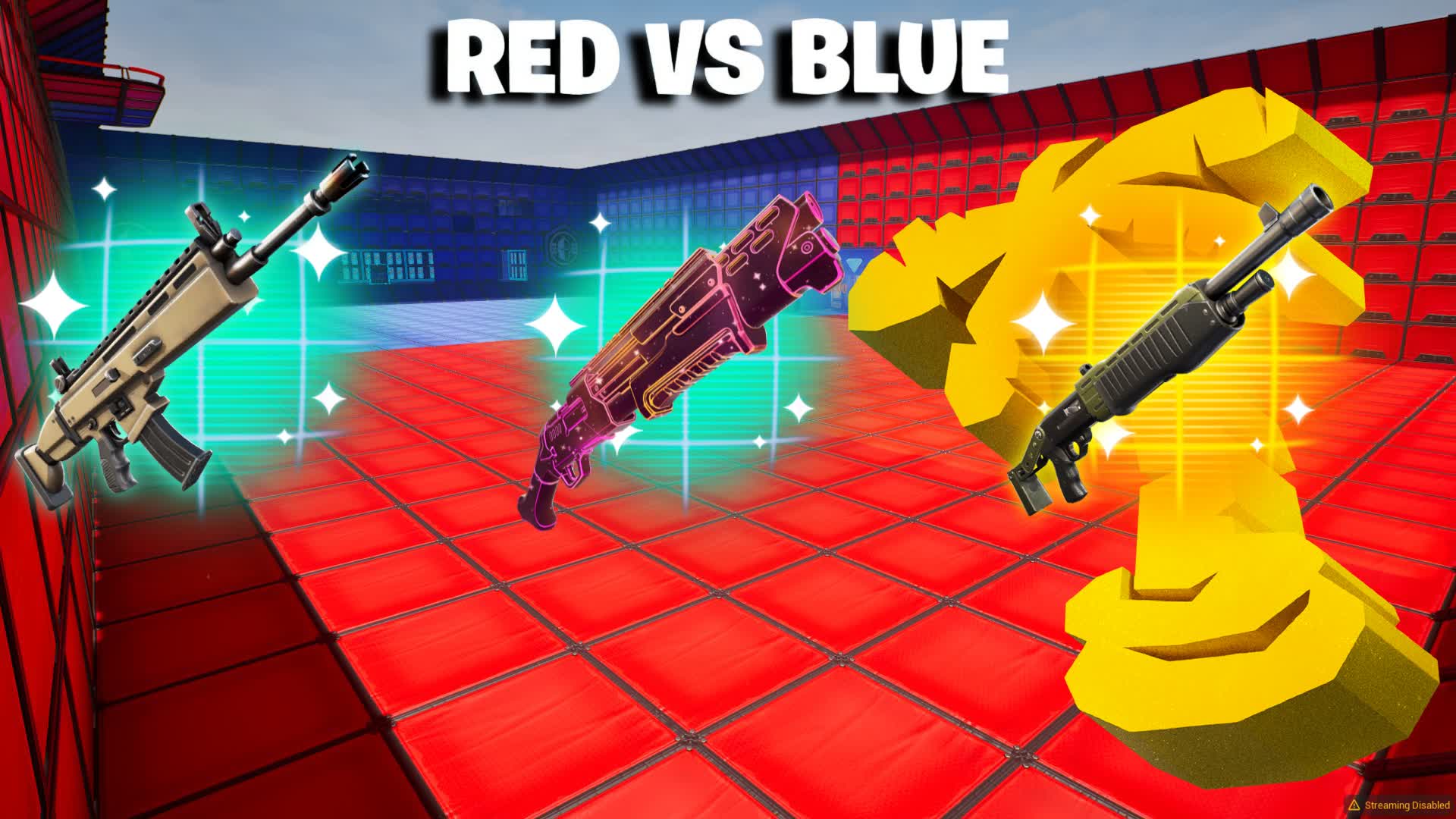 CRAZY RUNNY RED VS BLUE 🔴🔵 3538-4629-9011 by 1v1-1v2 - Fortnite ...