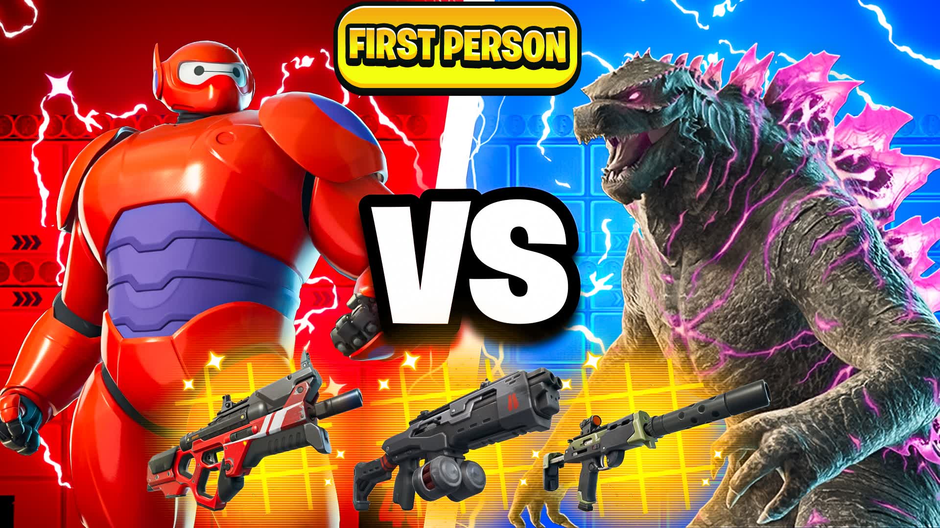 FPS🔴BAYMAX VS GODZILLA🔵 TYCOON 4360-0680-5703 by tictacbossik ...