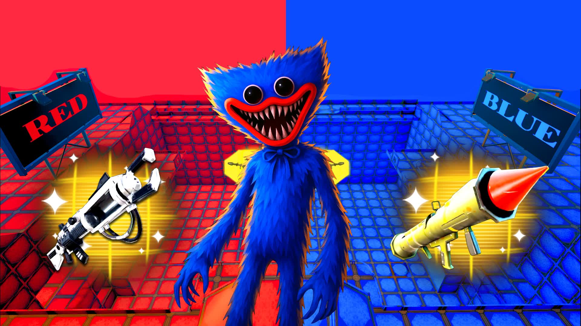 CRAZY POPPY RED VS BLUE 🔴🔵 5762-2464-3197 by r33d7 - Fortnite Creative ...