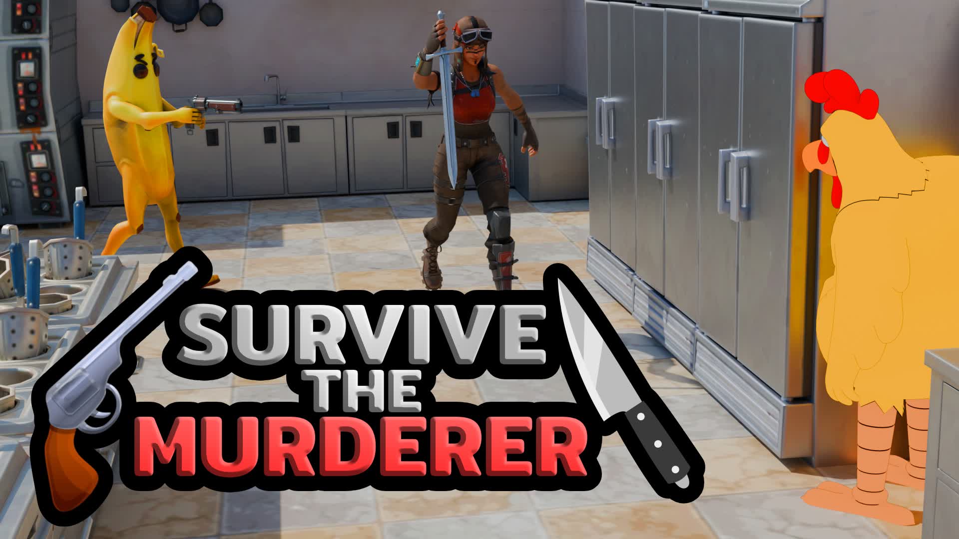 SURVIVE THE MURDERER 7964-7814-1945 by wimblim - Fortnite Creative Map ...