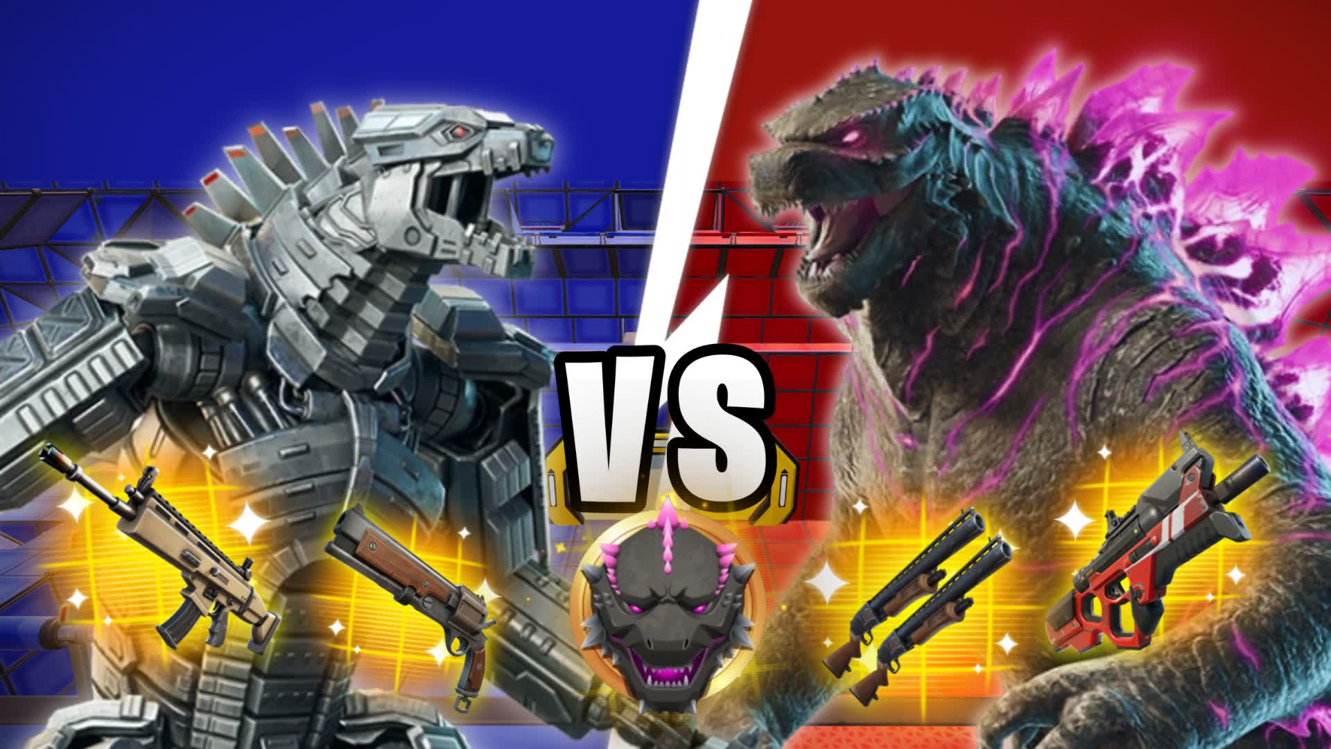 KAIJU RED VS BLUE 🔴🔵 6263-9777-3854 by garret - Fortnite Creative Map ...
