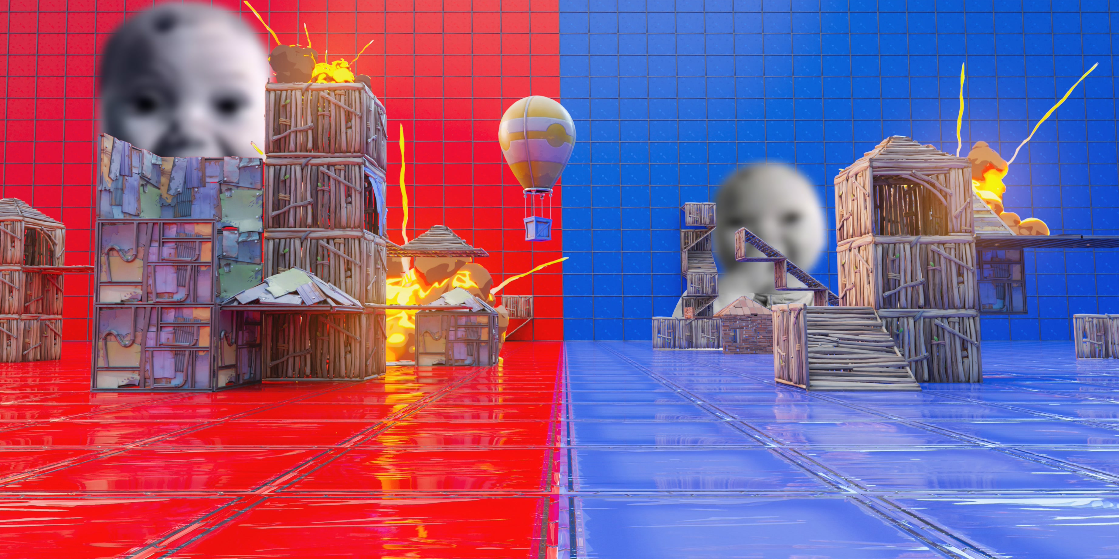 BABY MEME RED VS BLUE🔴🔵 5032-7714-2082 by uy2 - Fortnite Creative Map ...