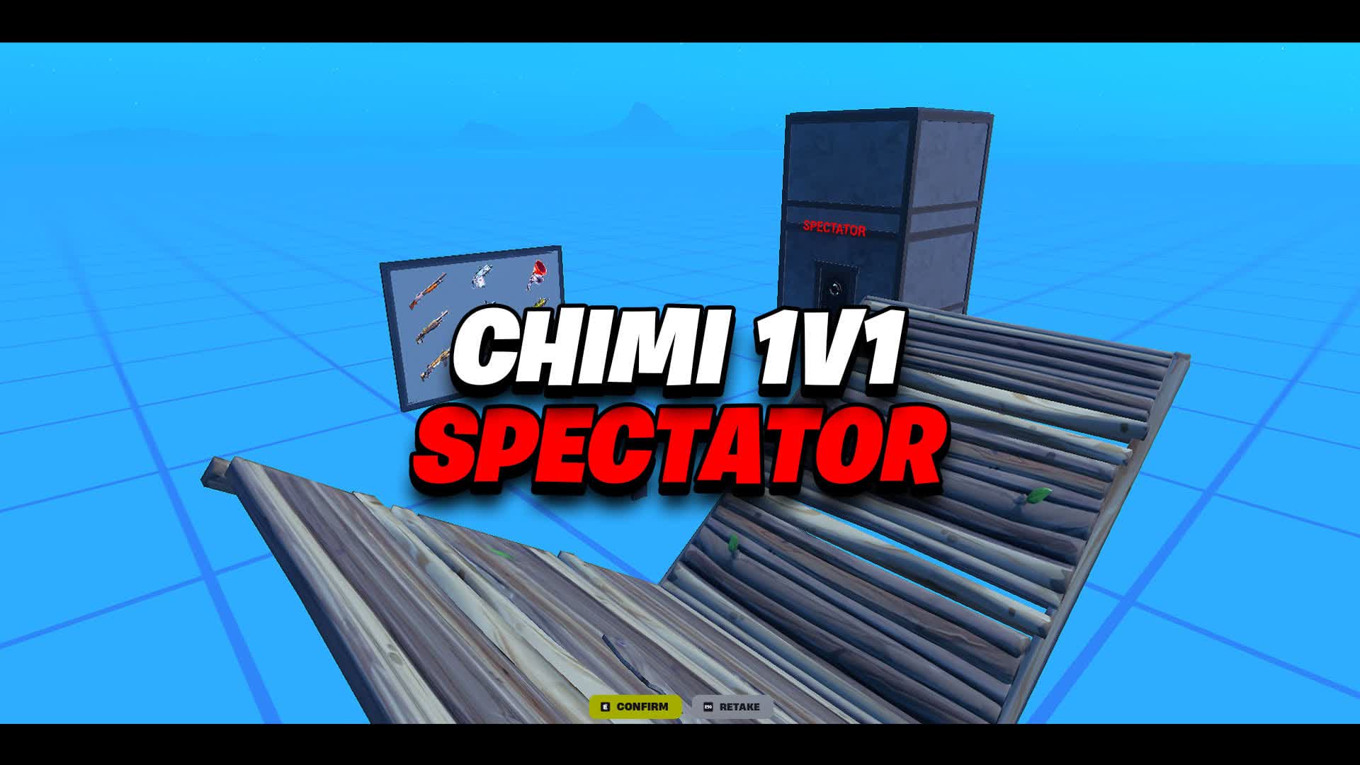 CHIMI 1v1 185 SPECTATOR 3325-5366-9011 by chimidr - Fortnite Creative Map Code - Fortnite.GG
