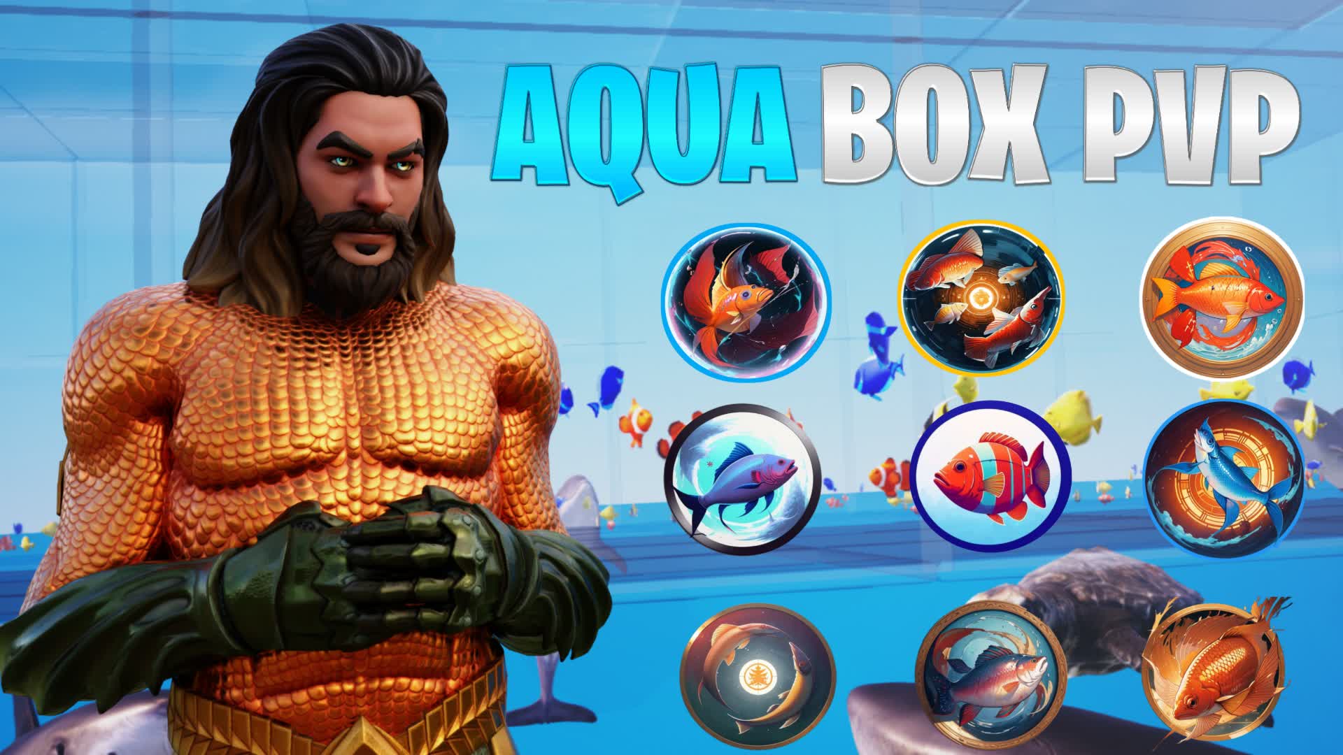 🐠AQUA BOX PVP🌊 6640-5961-3255 par editpump - Fortnite