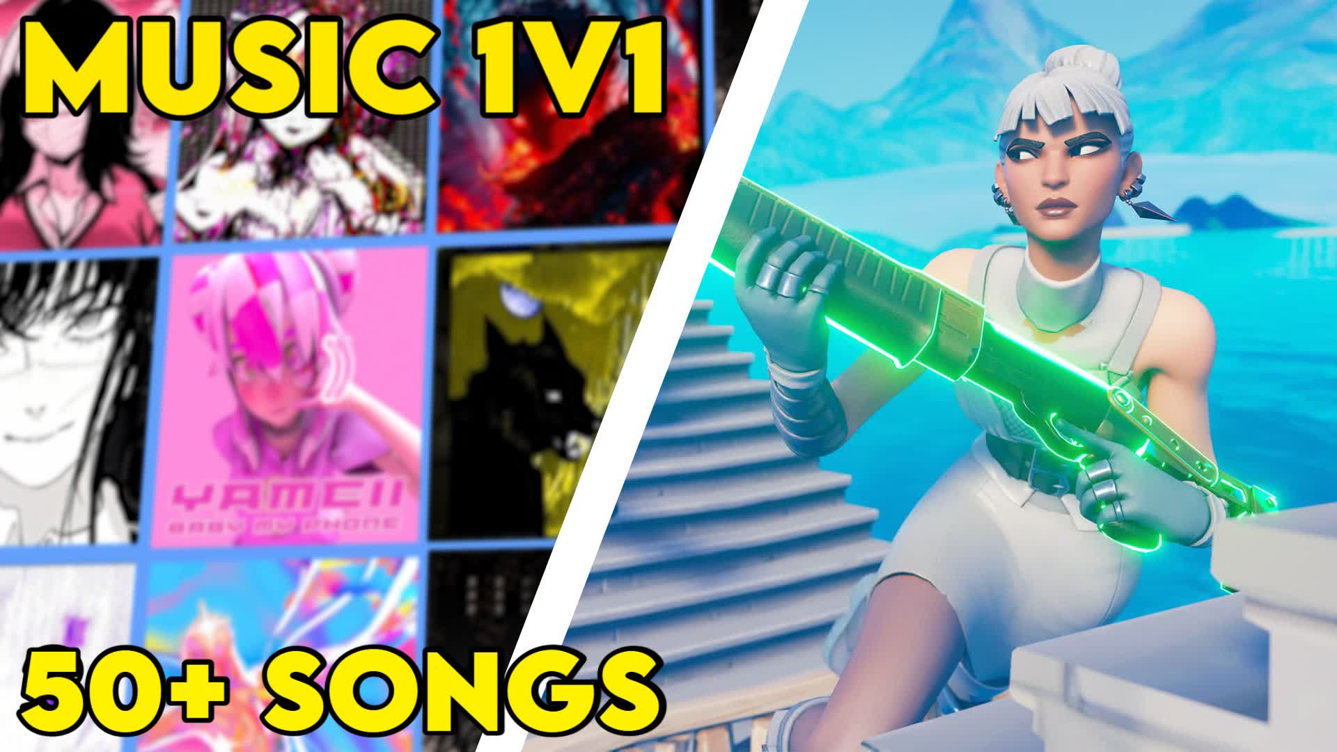 MUSIC 1V1 BEST SONGS [50+ SONGS!] 0476-0374-3713 by edmas1 - Fortnite Creative Map Code ...