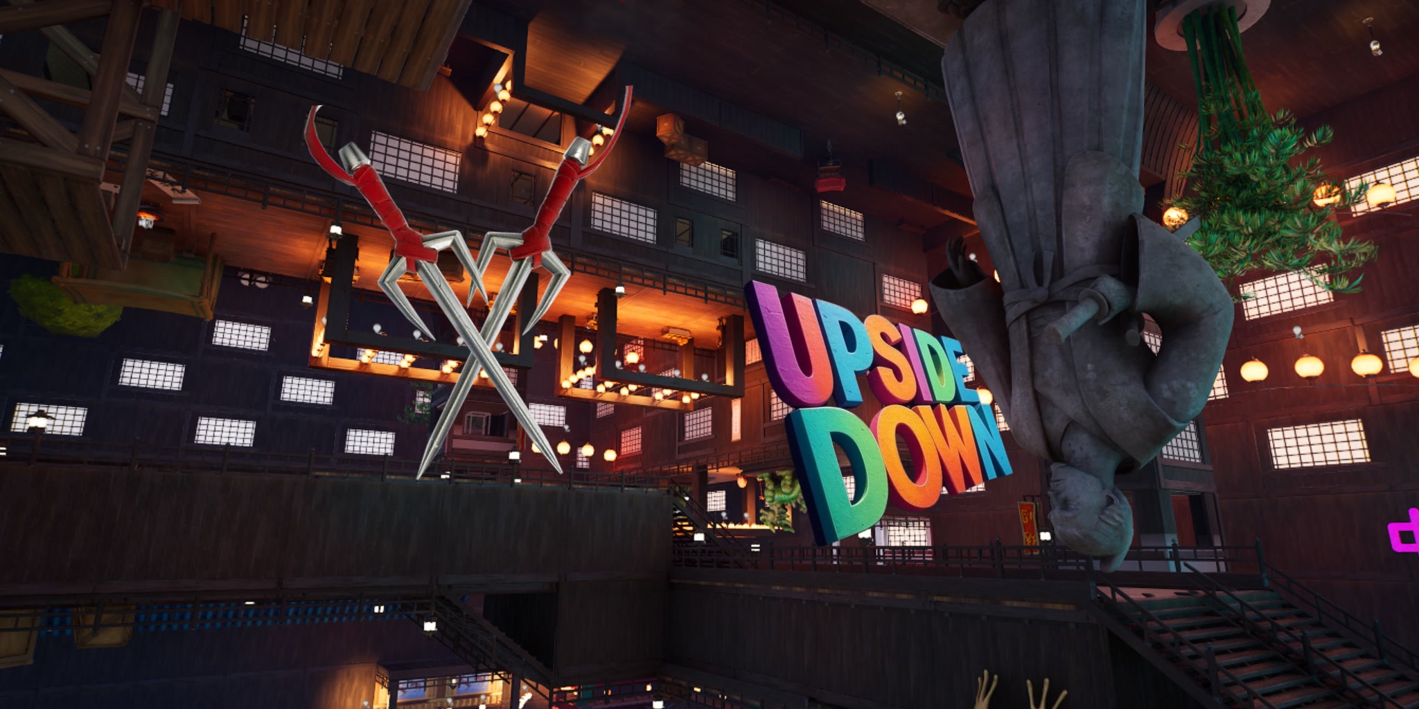 UPSIDE DOWN SAMURAI 3105-0175-4913 by bourbousse - Fortnite Creative ...