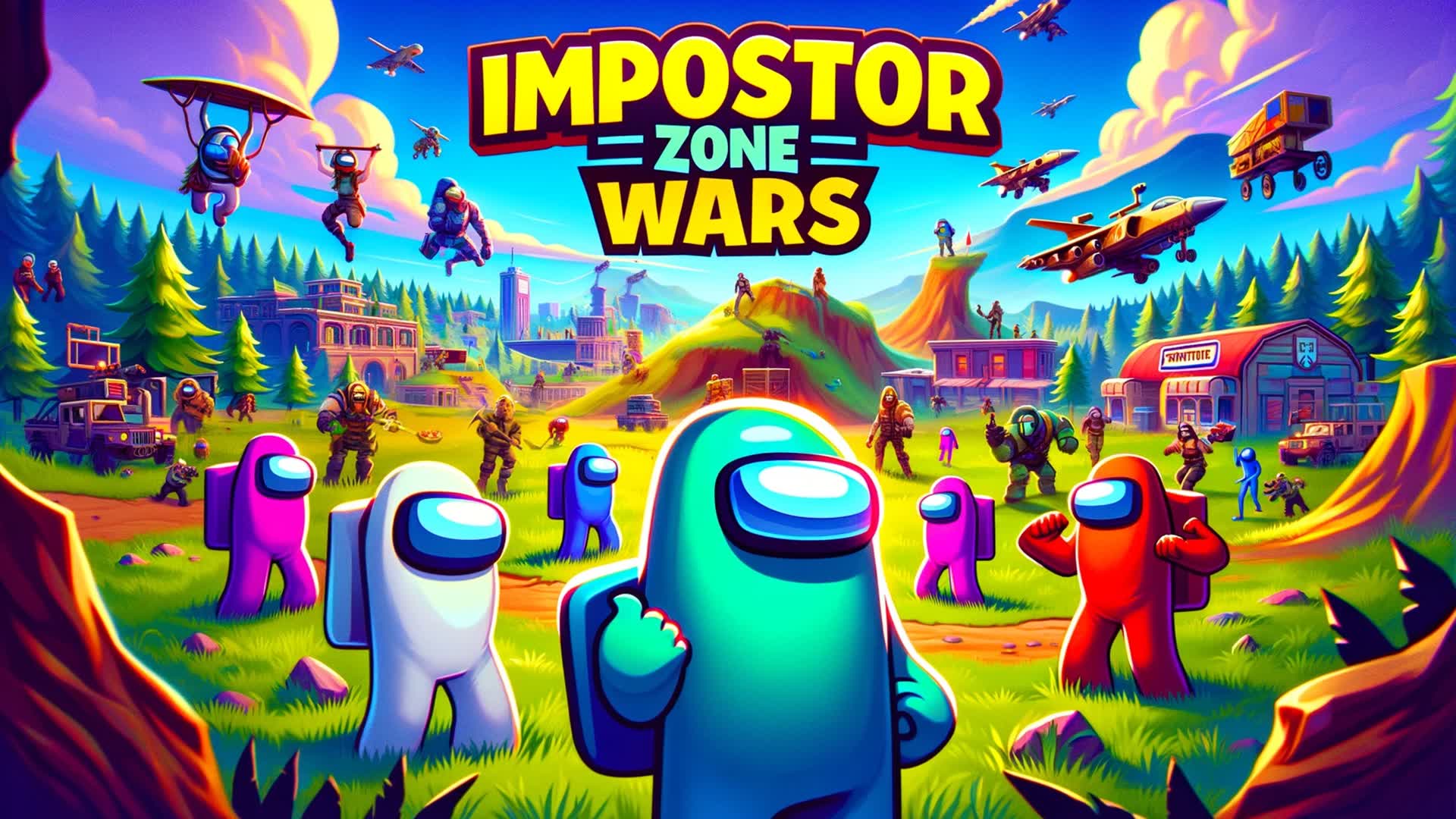 Impostor Zone Wars 🚀 7287-6759-0290 by arshaun - Fortnite Creative Map ...