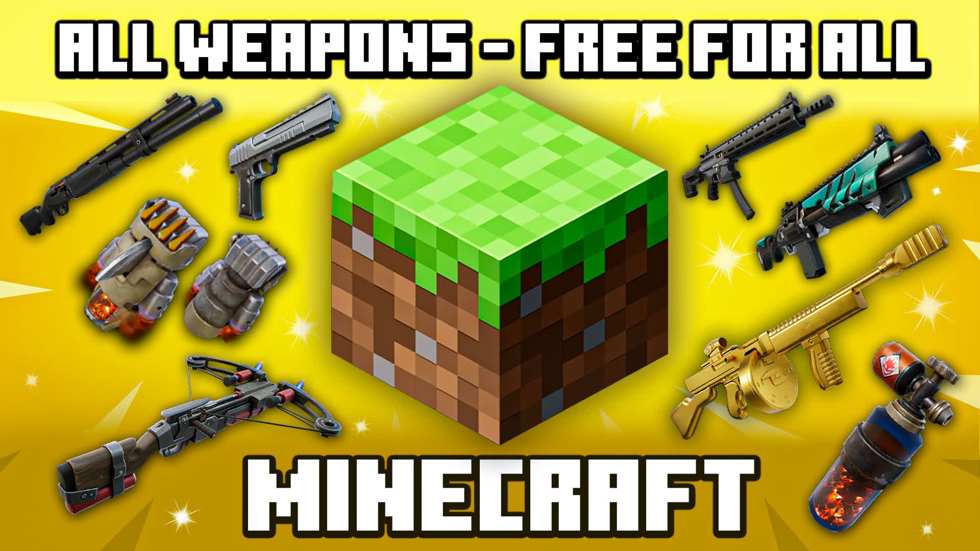 ALL WEAPONS - FREE FOR ALL - MINECRAFT 4479-3220-4944 by westham ...