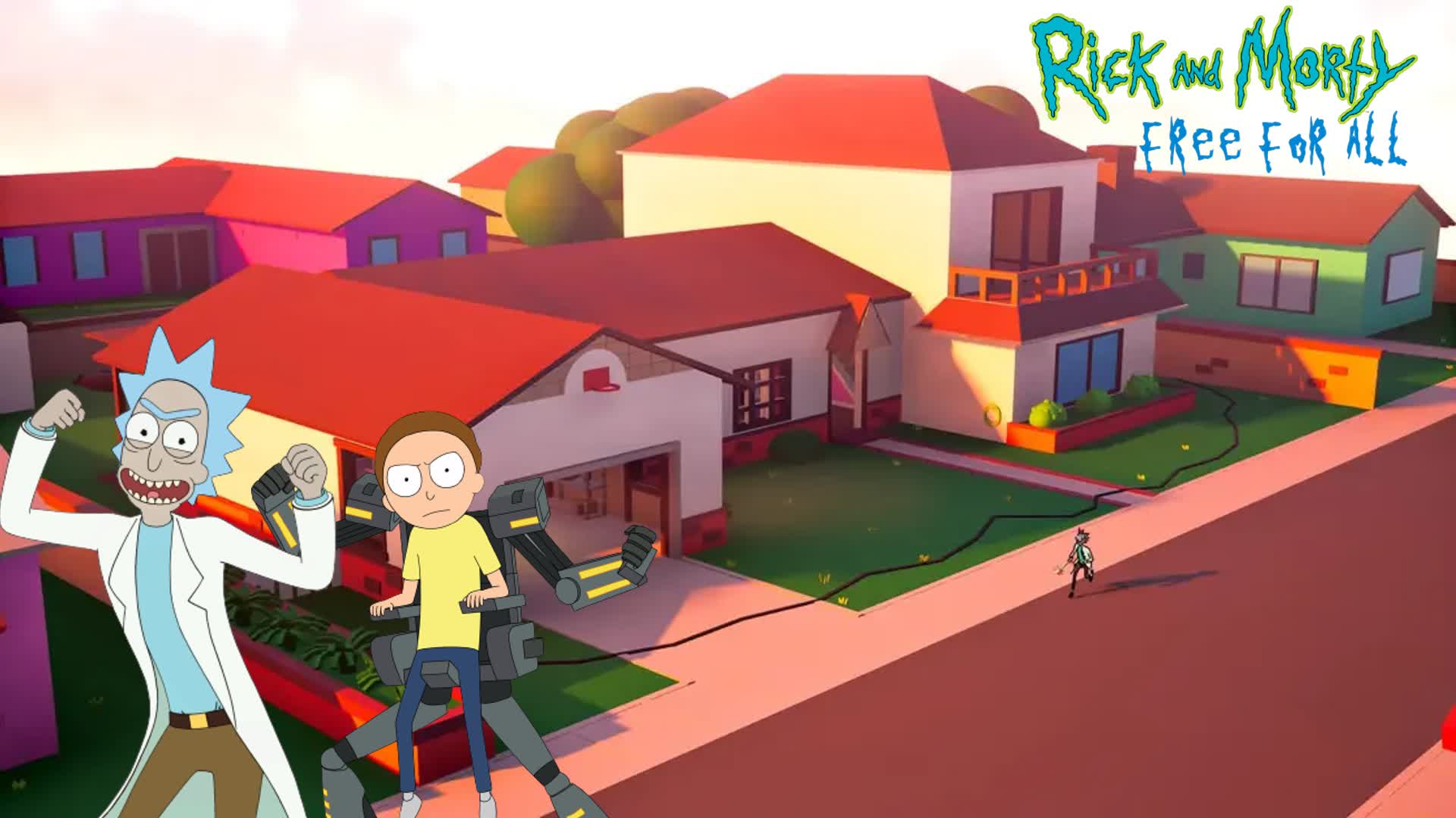 RICK & MORTY FREE FOR ALL 4059-7415-6735 by cetus - Fortnite Creative ...