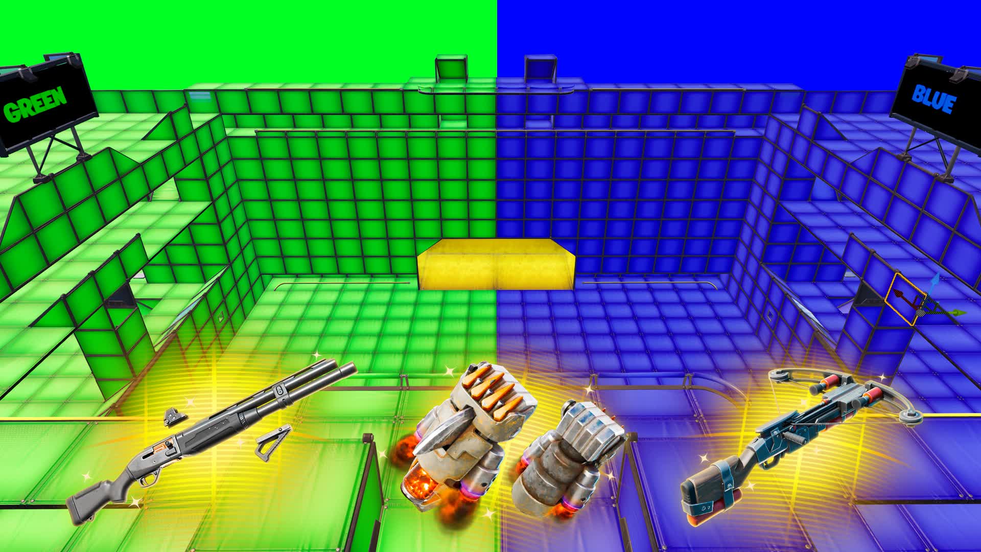 🟢 Crazy Green Vs Blue 🔵 1892-4204-1428 by mrle98 - Fortnite Creative ...