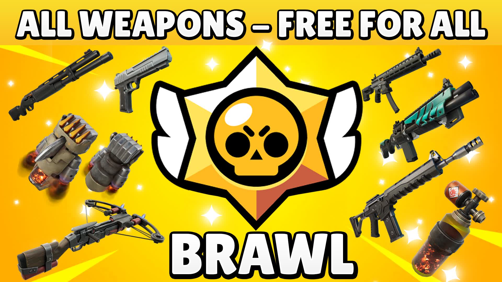 ALL WEAPONS - FREE FOR ALL - BRAWL ⭐ 0670-6182-3901 by daxi7 - Fortnite Creative Map Code ...