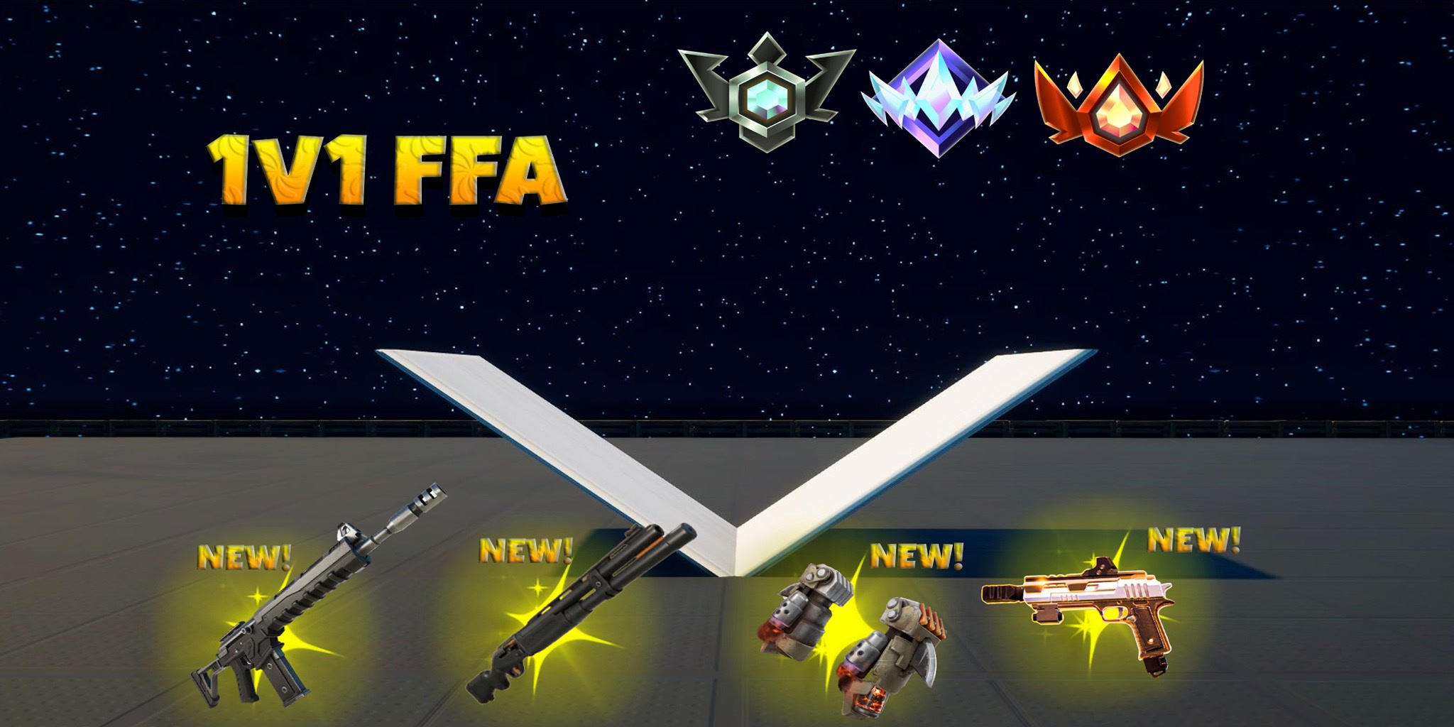 1V1 FFA BUILD FIGHTS 🏆 8523-1033-1294 by mozzyy - Fortnite Creative Map ...