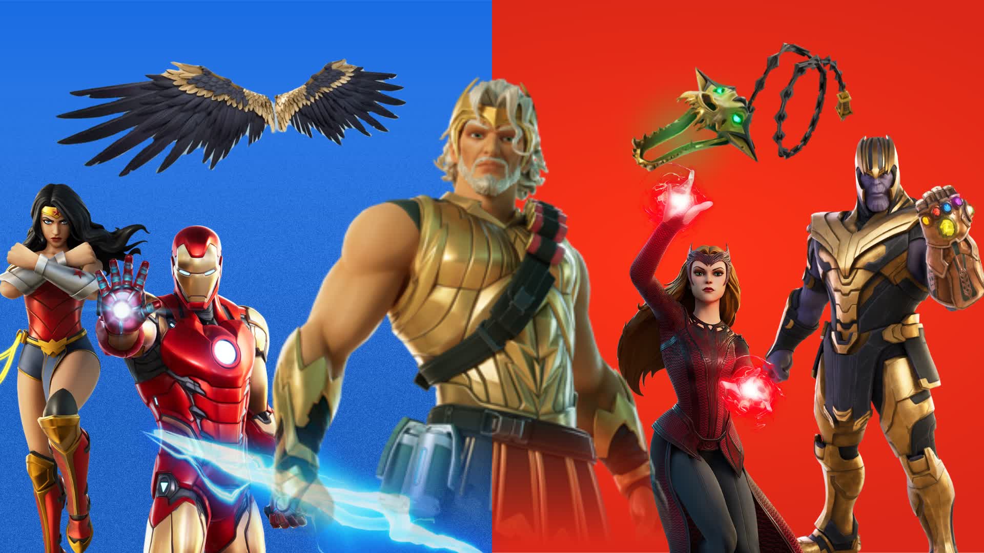 Heroes VS Villians (Myths update) 5021-7136-0073 by guloco - Fortnite Creative Map Code ...