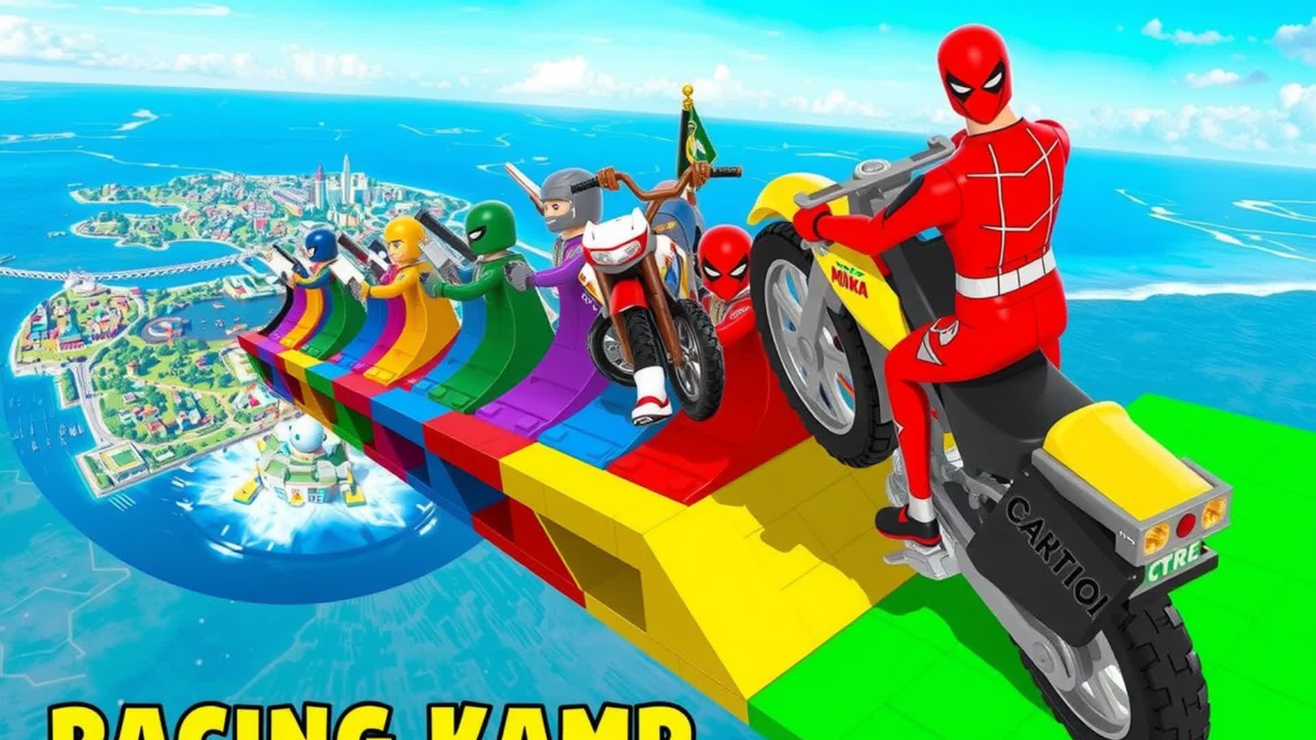 ZIP SHOW UP RAMP 3903-3537-8899 by jejin - Fortnite Creative Map Code ...