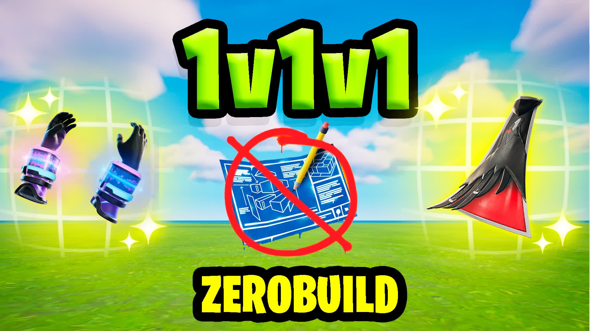 1v1v1 ZERO BUILD [SOLO] 7411-4313-4900 stworzone przezemyro – Fortnite