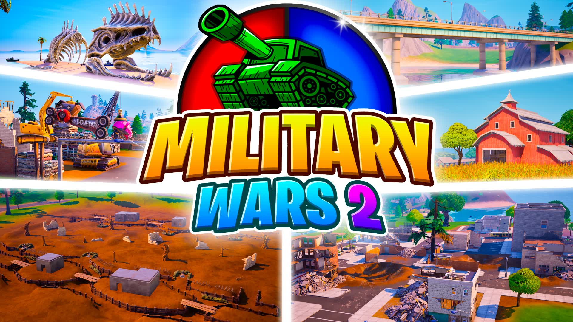 MILITARY WARS 2 8794-7798-2364 by plazrat - Fortnite Creative Map Code ...