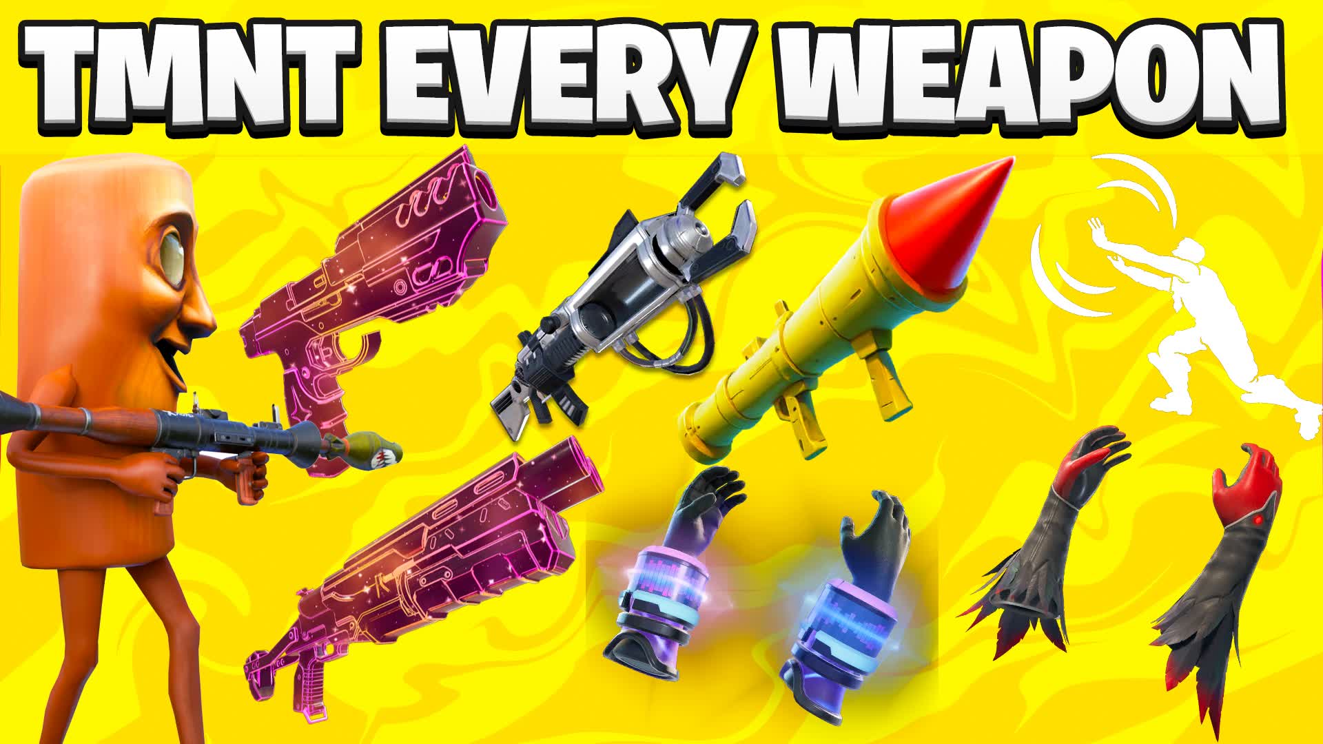 TMNT ALL WEAPONS 0780-9901-6649 by team-aslan - Fortnite Creative Map ...