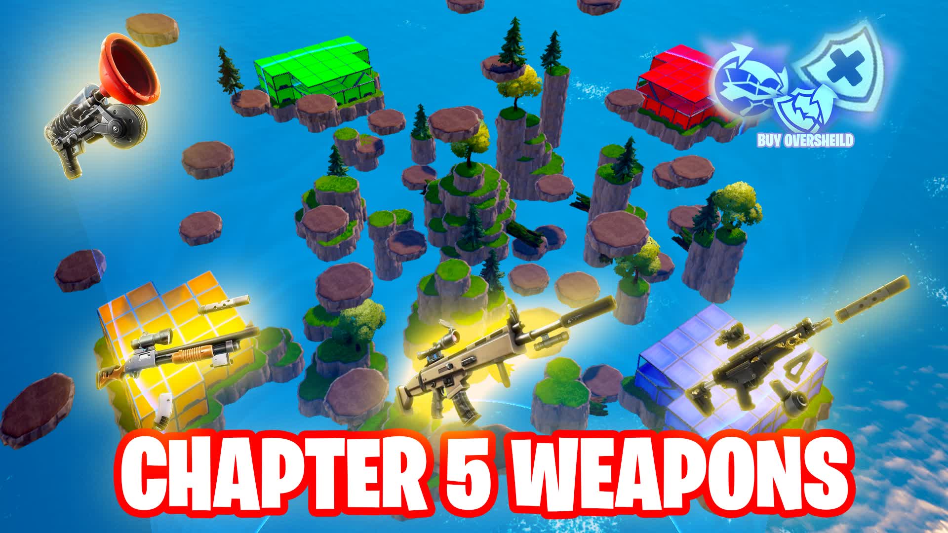 CRAZZY SKY ZONE WARS (CHAPTER 5 WEAPONS) 7351-3217-3118 by senciall ...