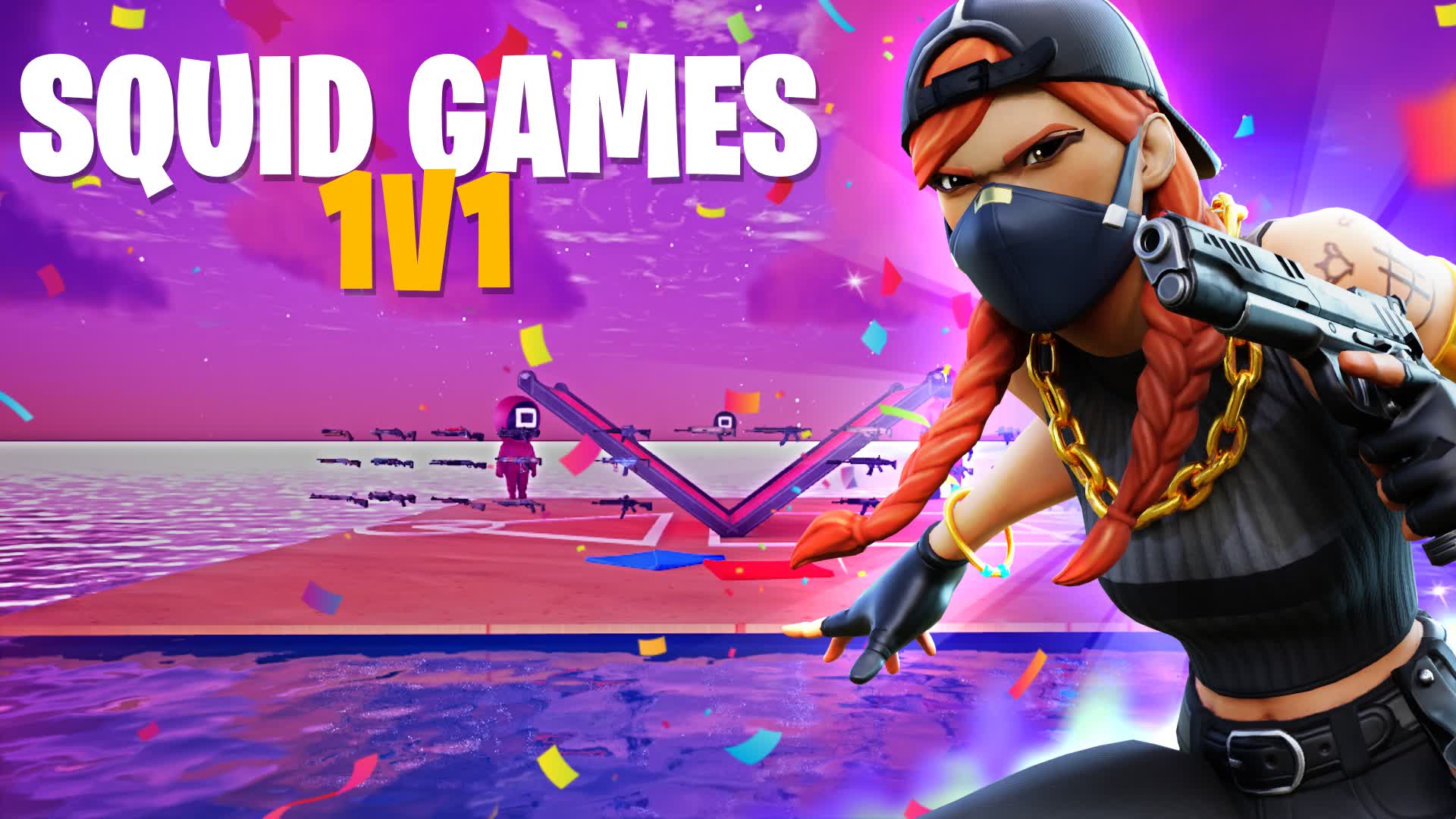 SQUID GAME 2 1v1 문어 게임 8673-0445-7985 by ranush - Fortnite Creative Map ...