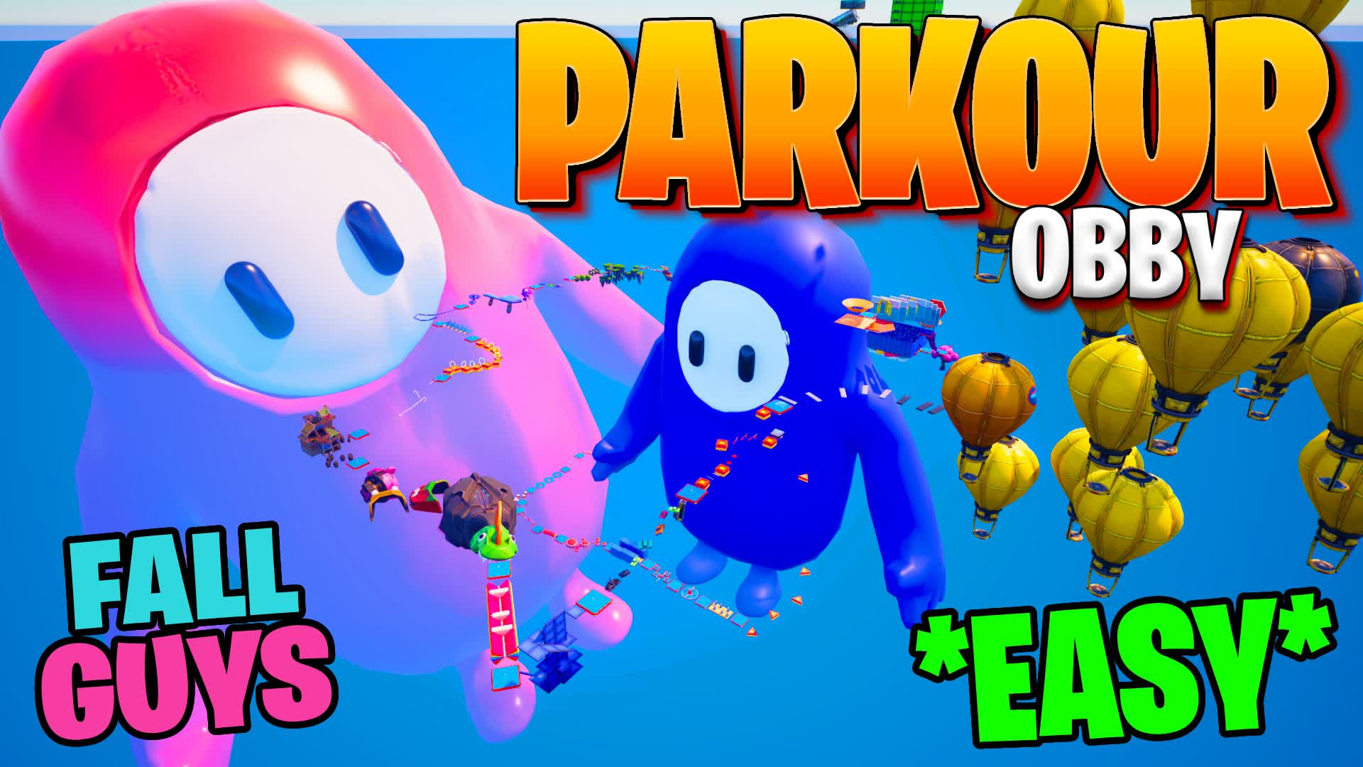 FALL GUYS OBBY PARKOUR 2788-5494-5082 par vtnmaps - Fortnite