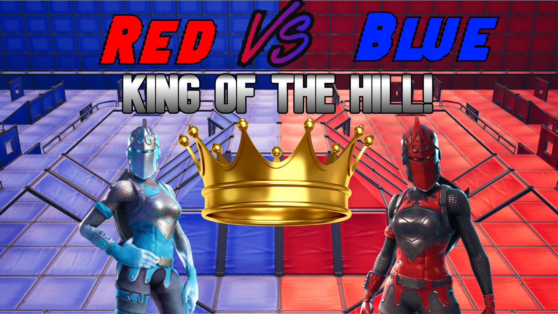 🔴Red vs 🔵Blue king of the hill👑 1733-4273-2417 by vepe - Fortnite ...