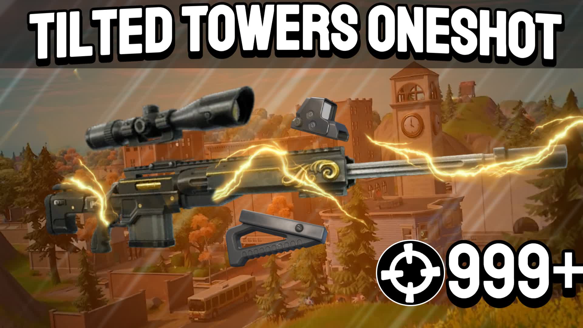 TILTED TOWERS SNIPER ONESHOT 🎯 9243-0797-7665 by playflow - Fortnite Creative Map Code - Fortnite.GG