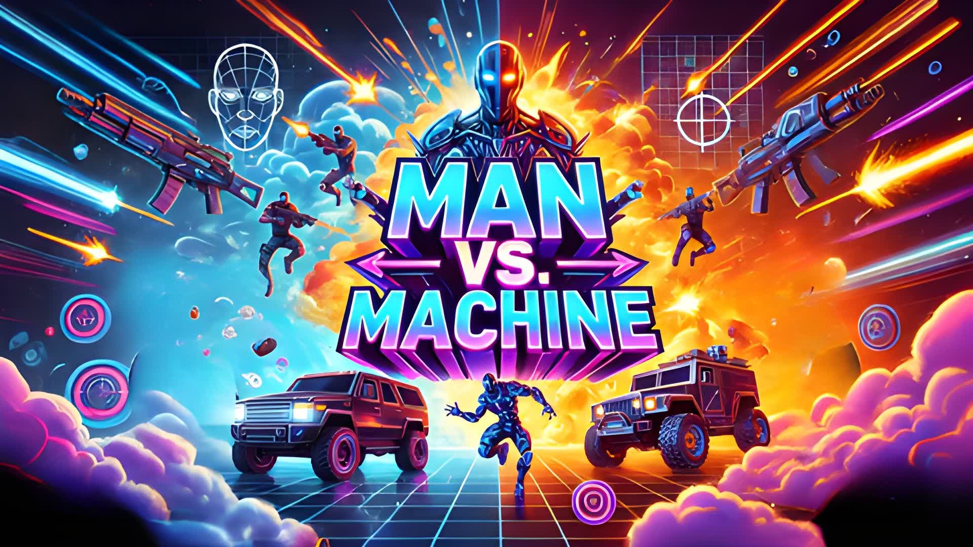Man Vs Machine 🤖🙆‍♂️ 2058-1319-6074 by bearcraft02 - Fortnite Creative ...