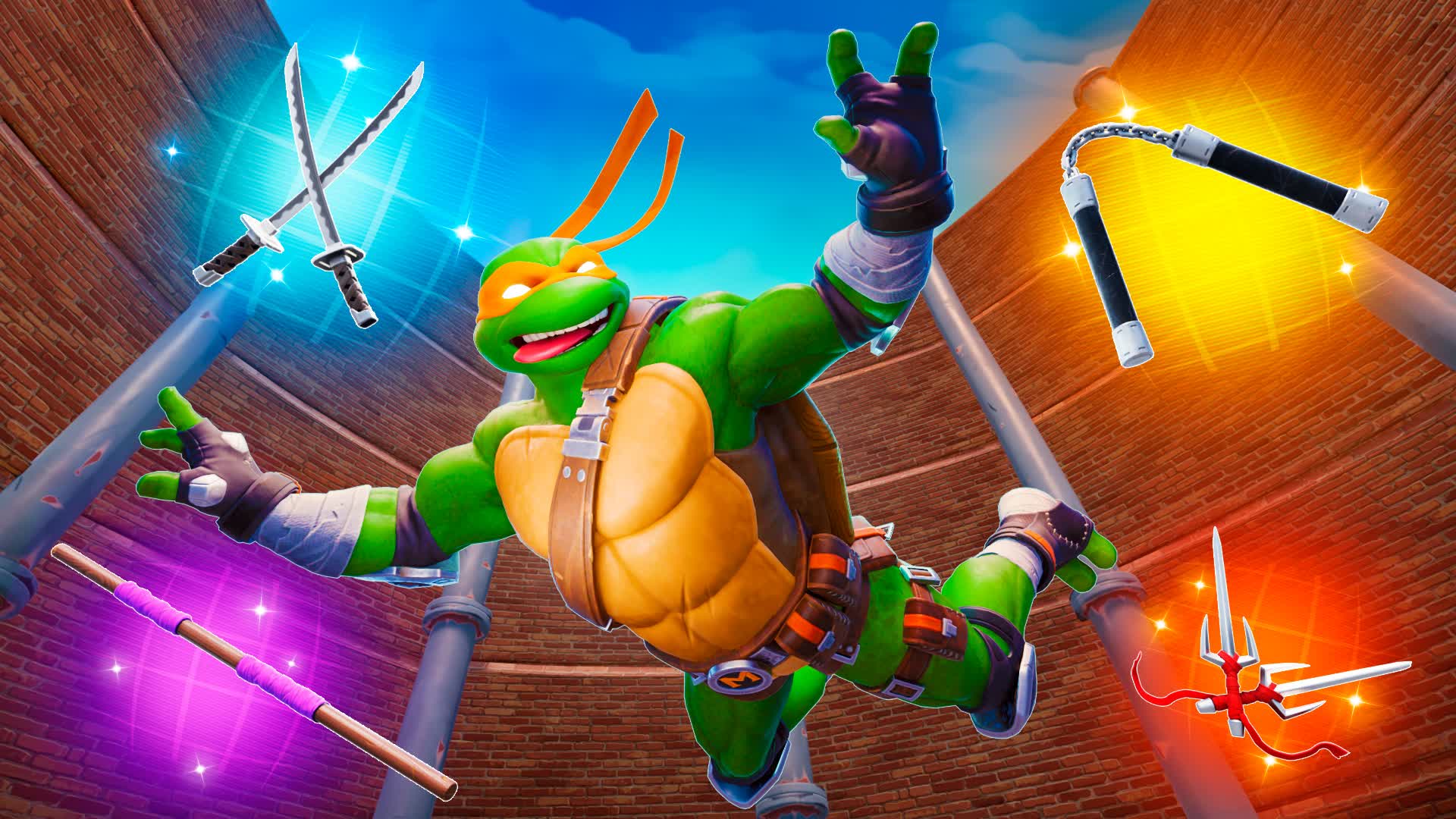 THE PIT - TMNT 9399-4155-2169 by deathrun - Fortnite Creative Map Code ...