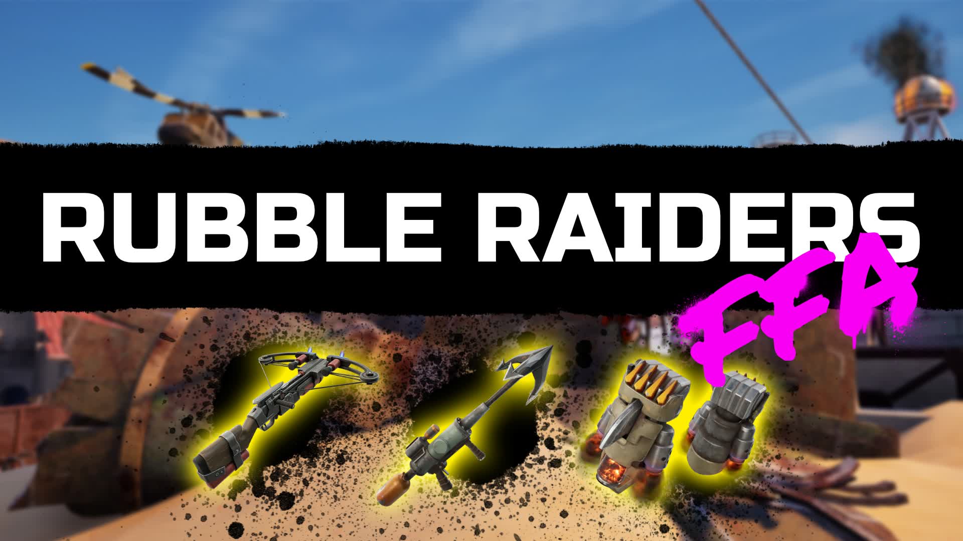 Rubble Raiders FFA 9025-1872-3702 by midnight_moon - Fortnite Creative ...