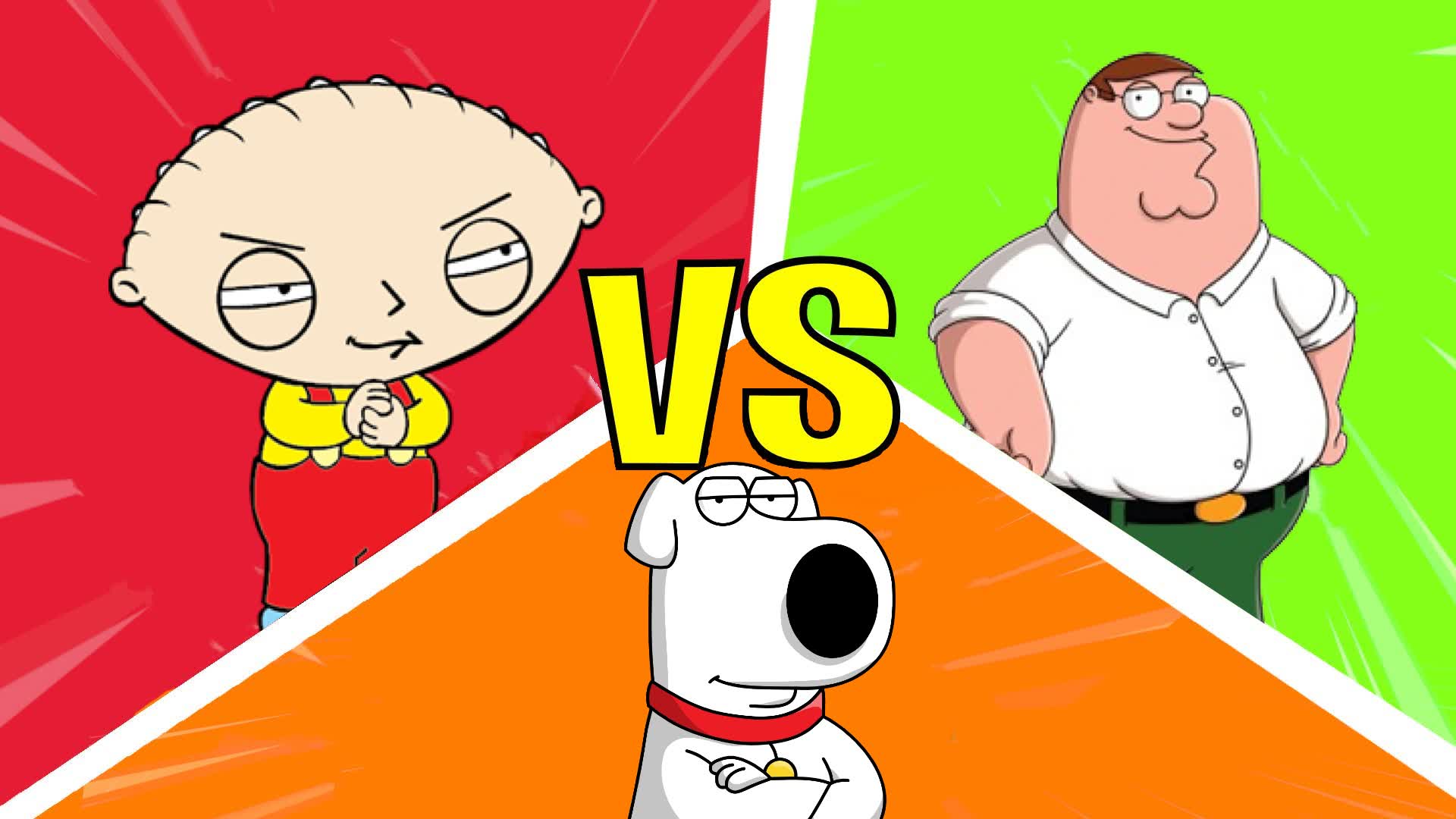 ️ STEWIE VS PETER VS BRIAN🥇 2414-0101-6546 by mapman - Fortnite