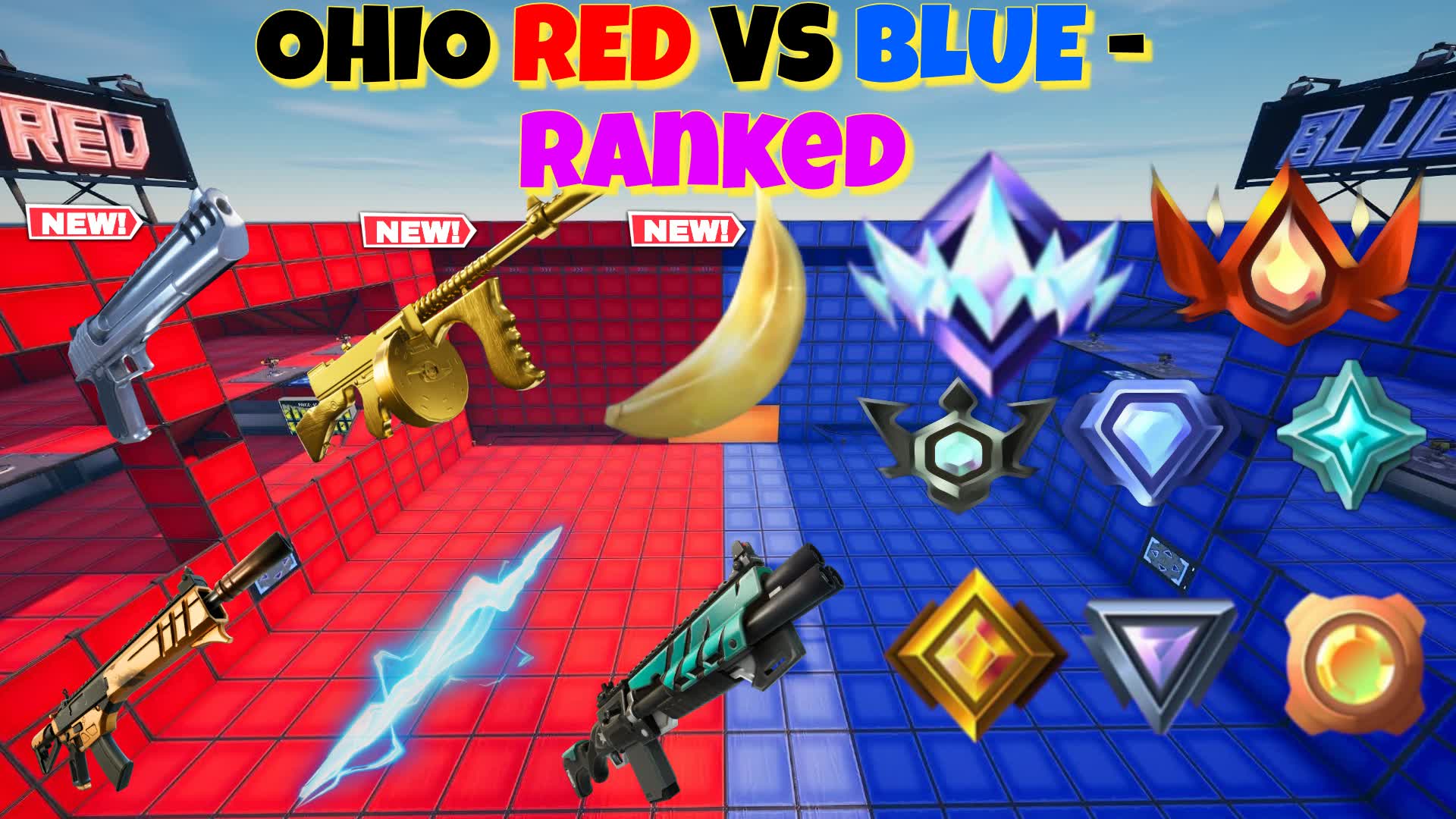 OHIO RED VS BLUE 🔴🔵 1777-2297-5219 by olakei - Fortnite Creative Map ...