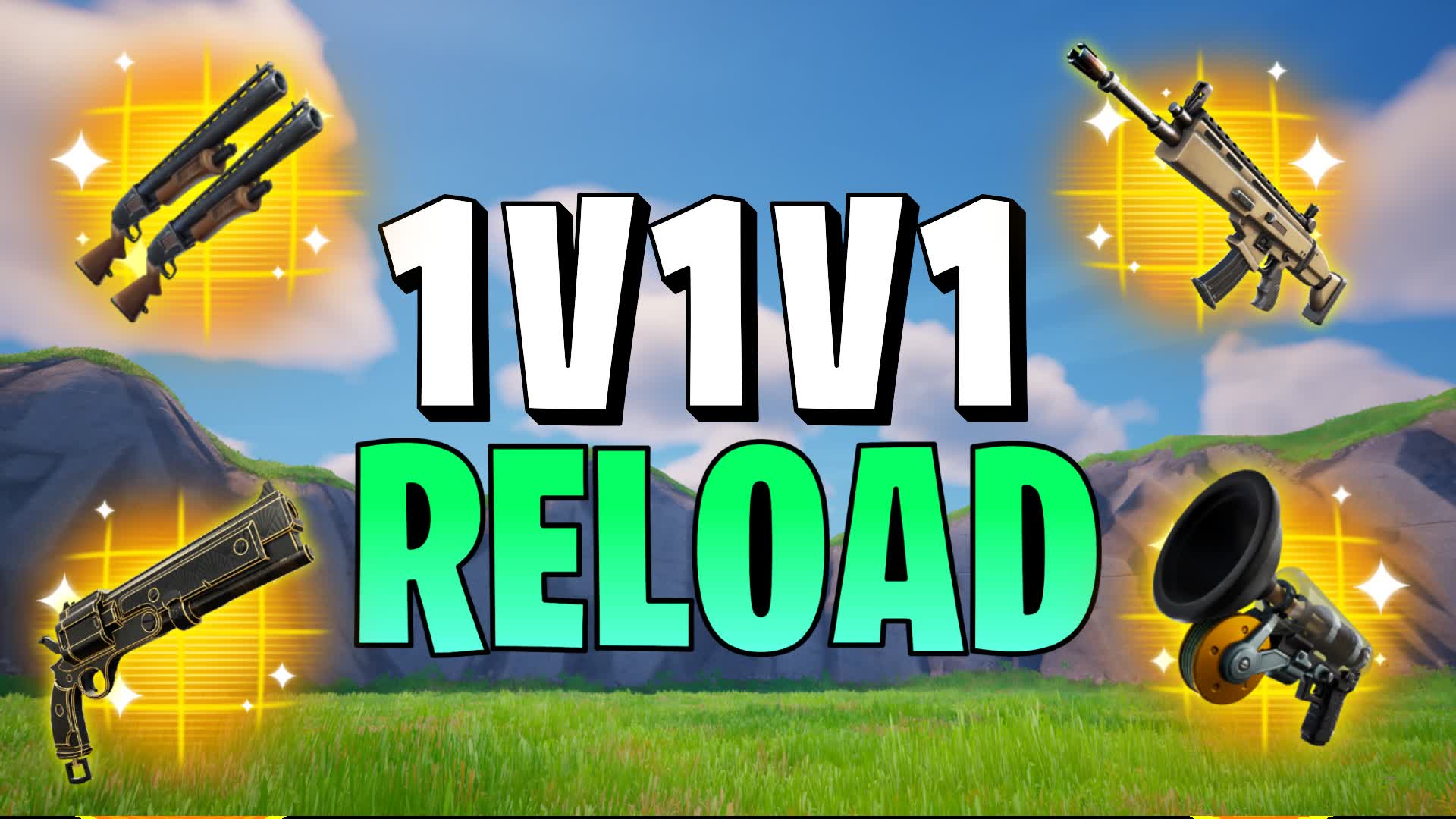 1v1v1v1 RELOAD REALISTIC - FREE FOR ALL 9551-1179-5966 by panda31 - Fortnite Creative Map Code ...
