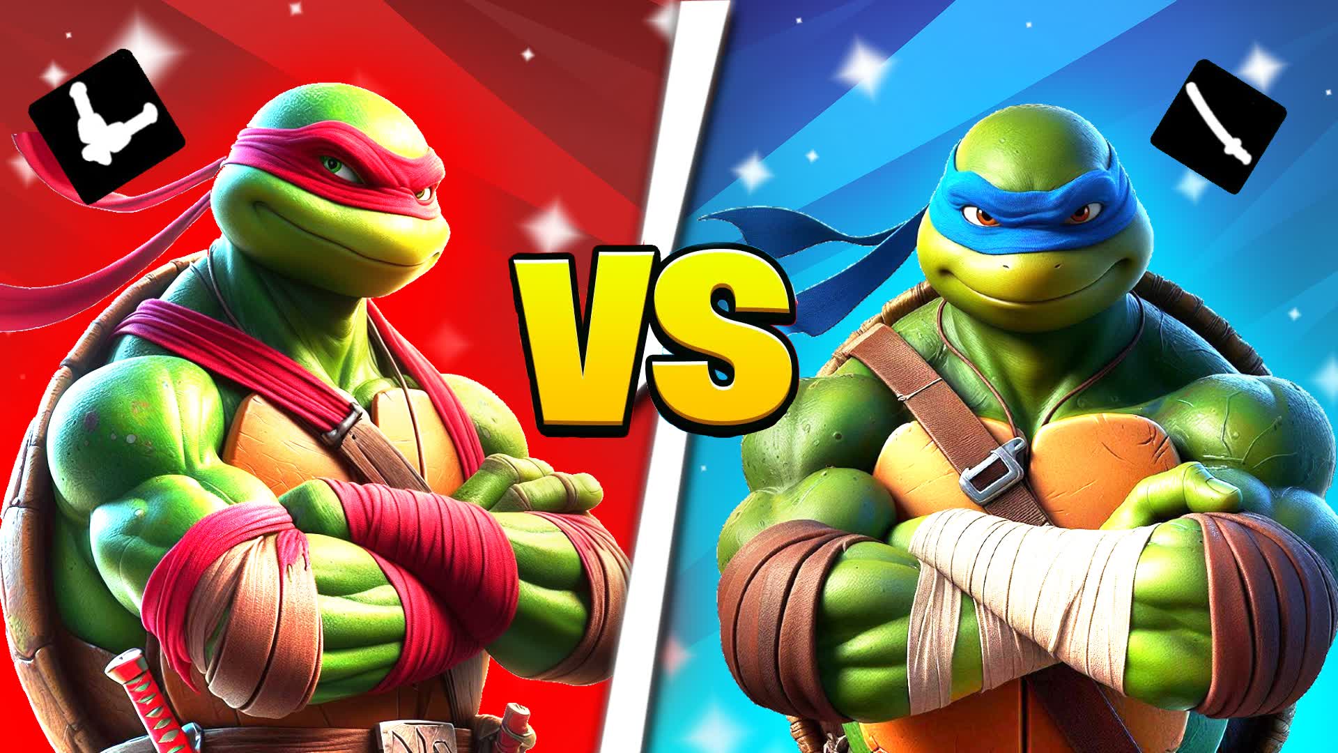 🐢 TMNT RED VS BLUE 7681-5610-3679 by el3ktro - Fortnite Creative Map ...