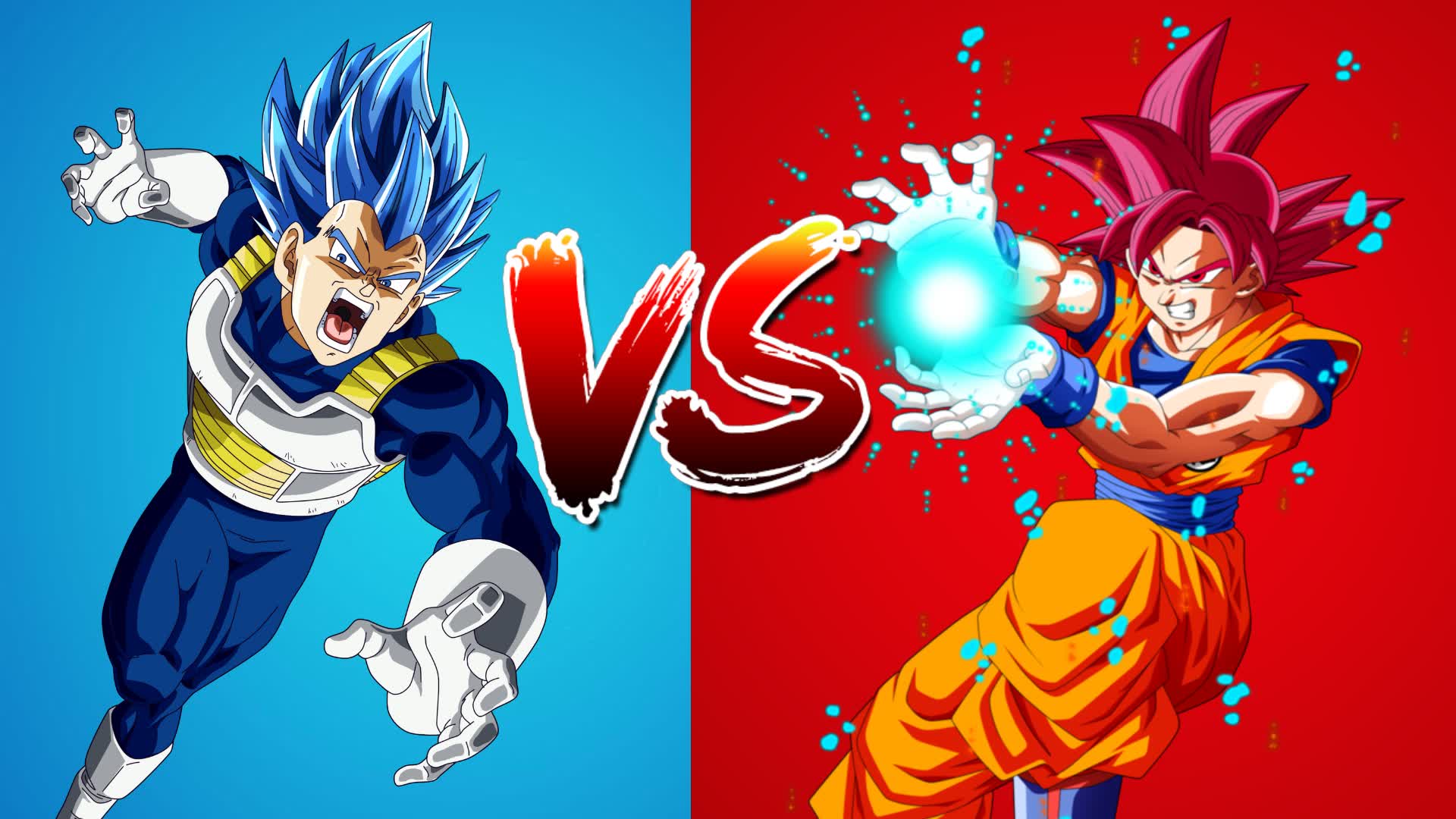 Goku Vs Vegeta Kaioken
