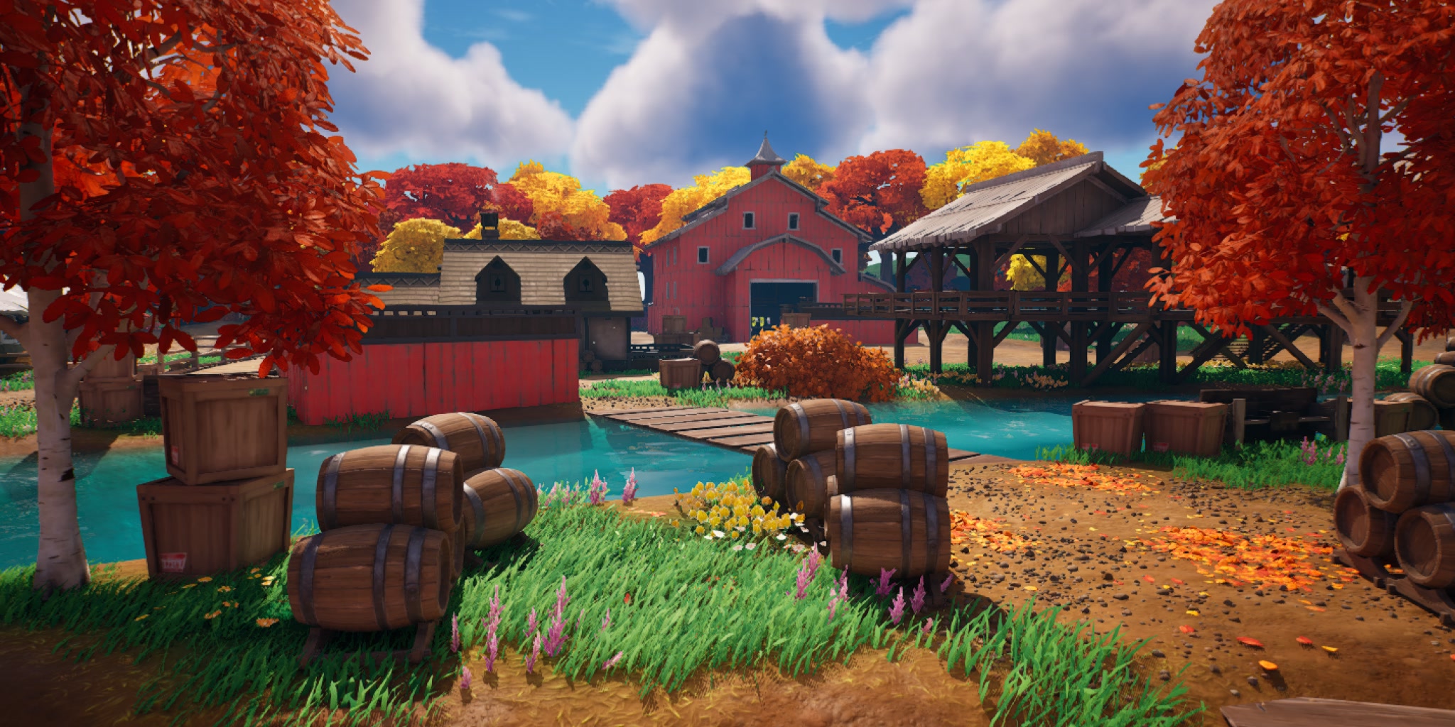 FALL RED VS BLUE 2546-3430-1526 by yacknull - Fortnite Creative Map ...