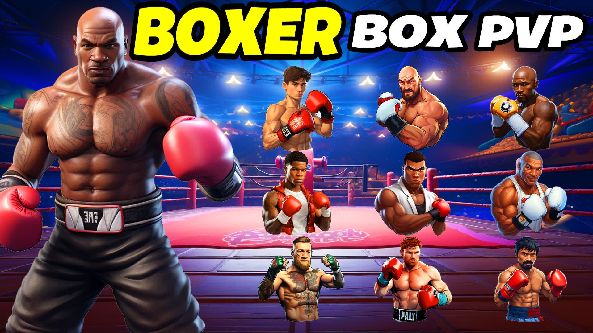 boxing fight 1v1 2v2 boxer game 0039-1935-4390 by pokar - Fortnite Creative Map Code - Fortnite.GG