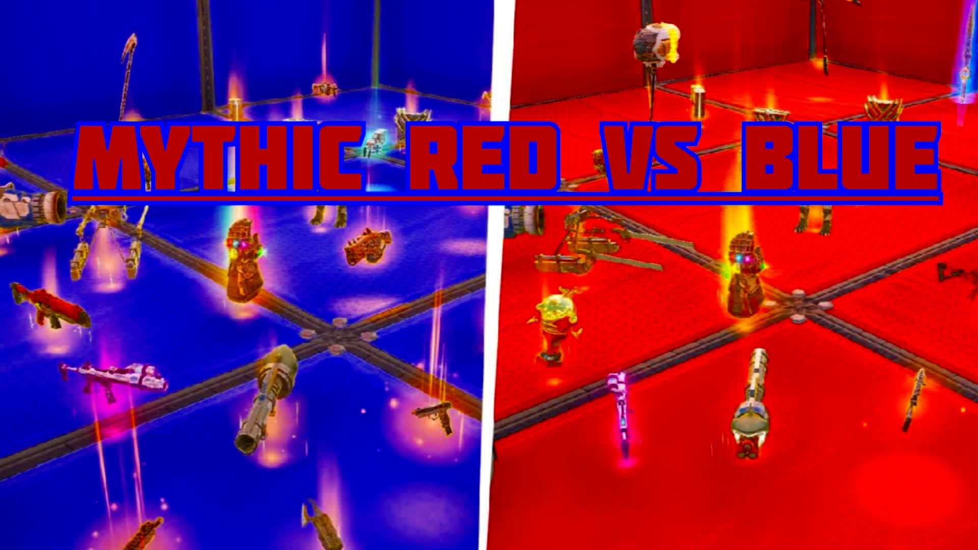 RED vs BLUE🔴🔵- ZERO BUILD- ALL MYTHICS 0485-0608-3795 by elimzzz ...
