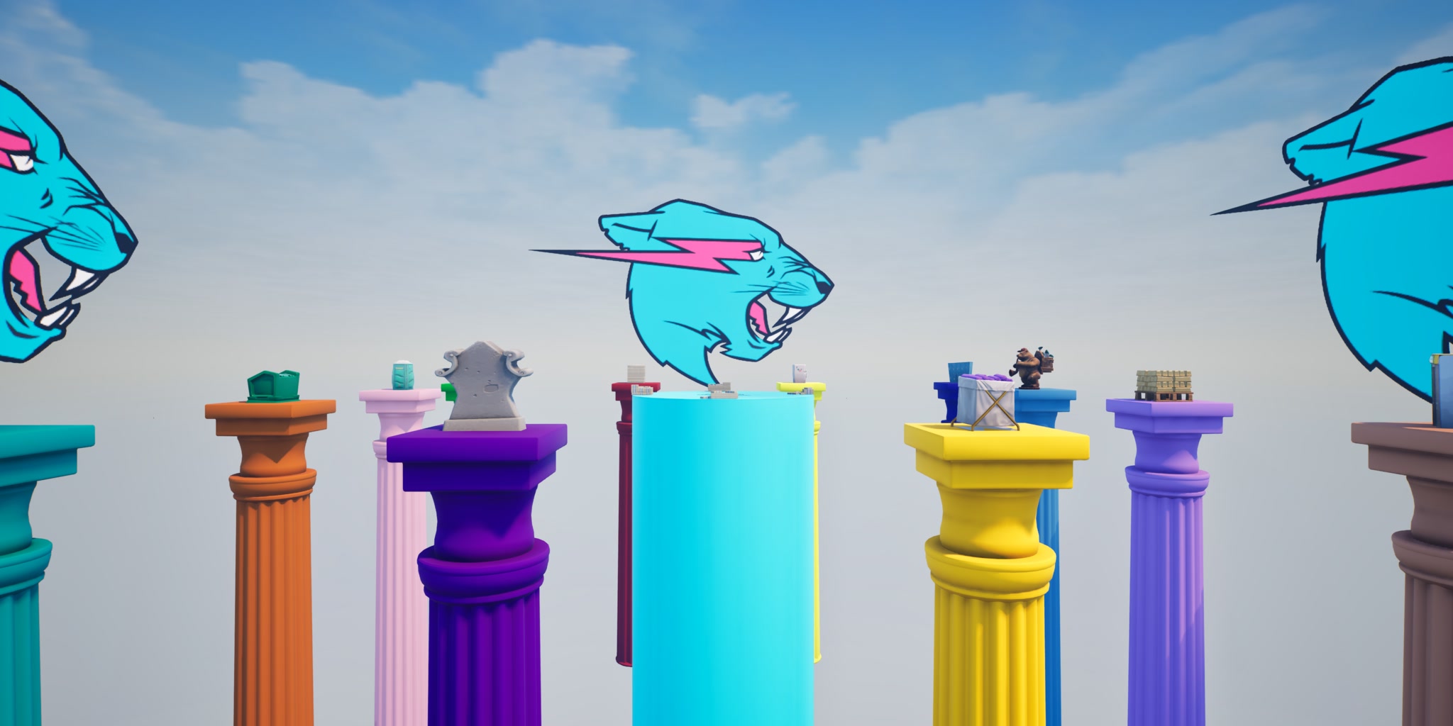 PILLARS THE CHALLENGE!💸 3817-0236-5999 by glo_nvrmnd - Fortnite ...