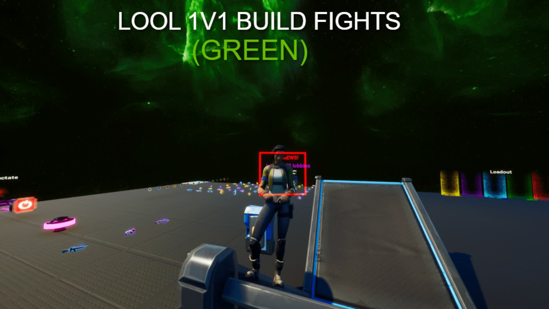 LOOL 1V1 BUILD FIGHTS (Green) 9807-5109-4902 by lool - Fortnite ...