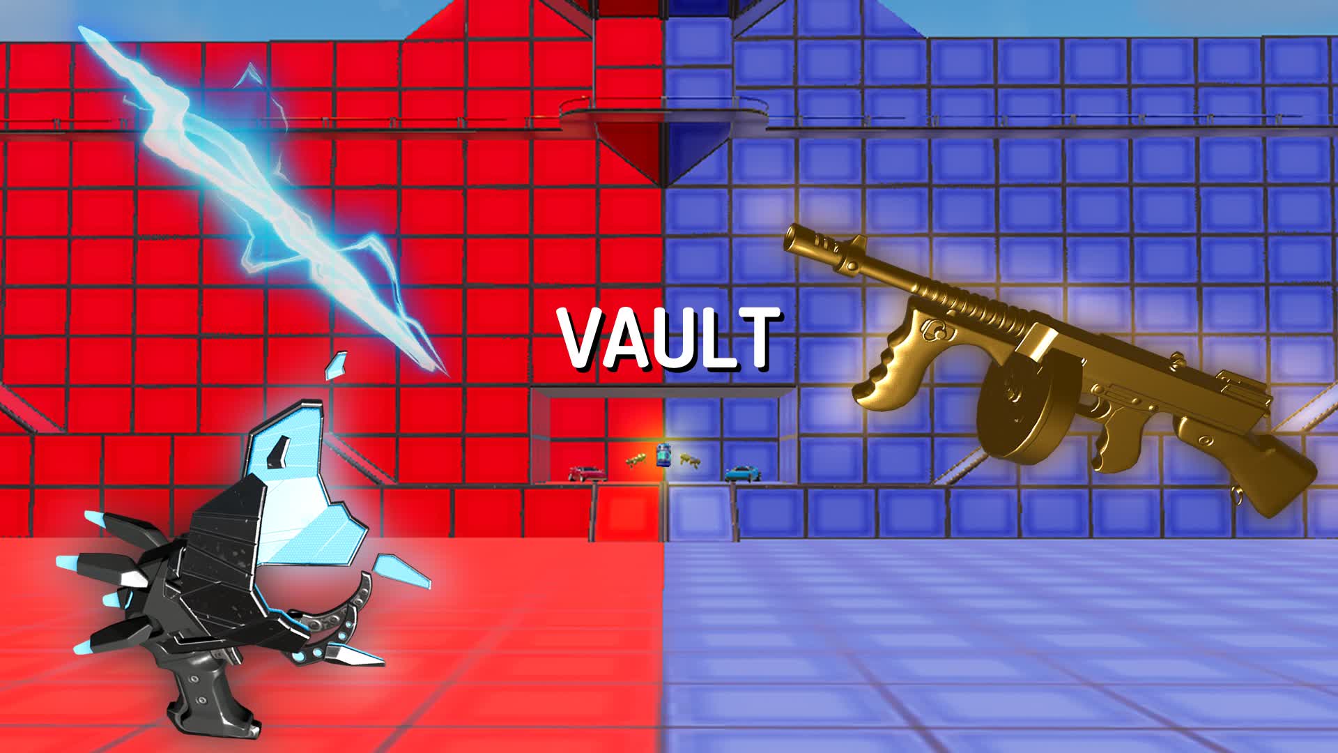 Mythic Red VS Blue 3439-3464-4554 by nrfh - Fortnite Creative Map Code ...