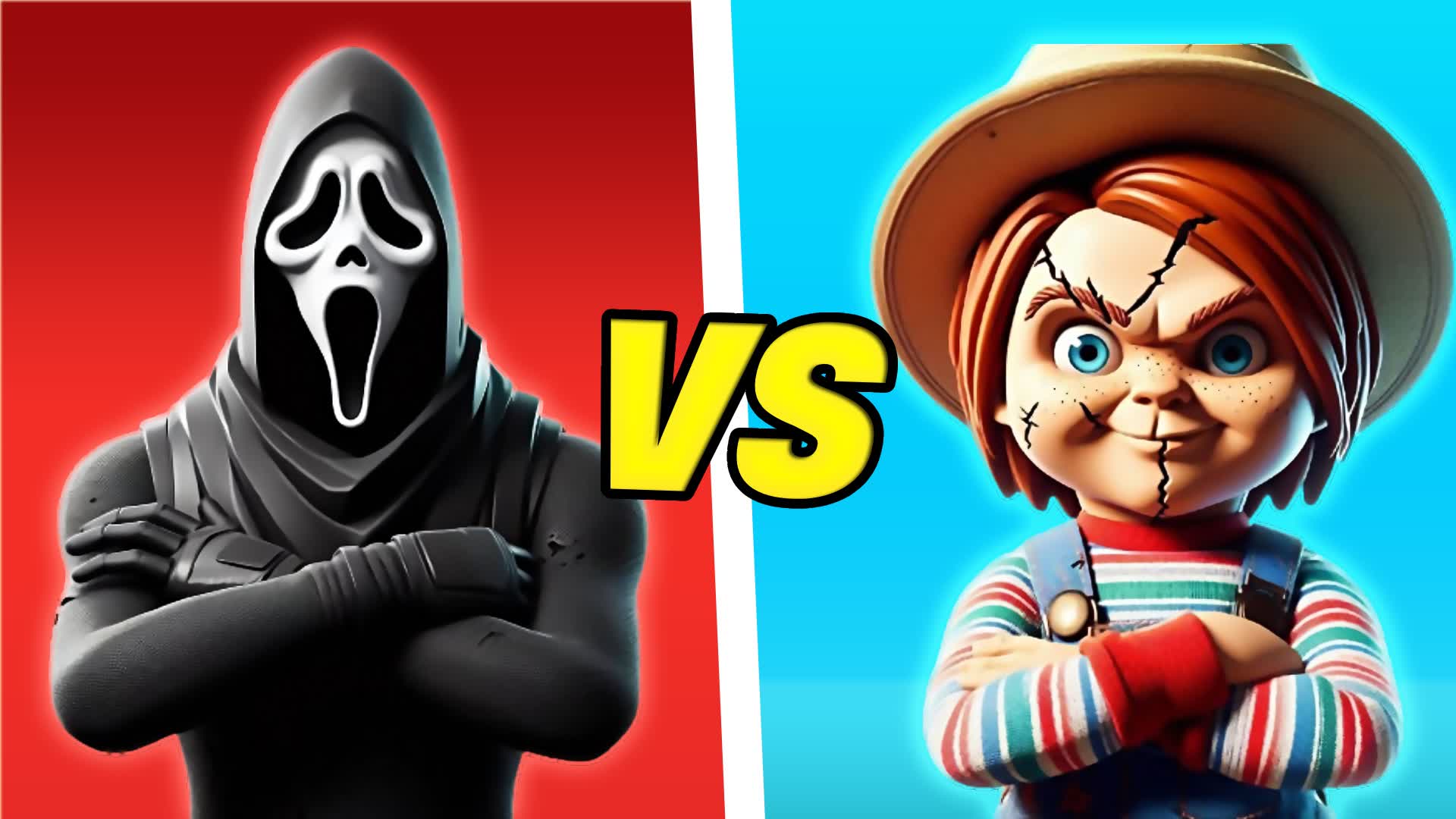 GHOSTFACE VS CHUCKY 6870-9101-9578 by knakker - Fortnite Creative Map ...