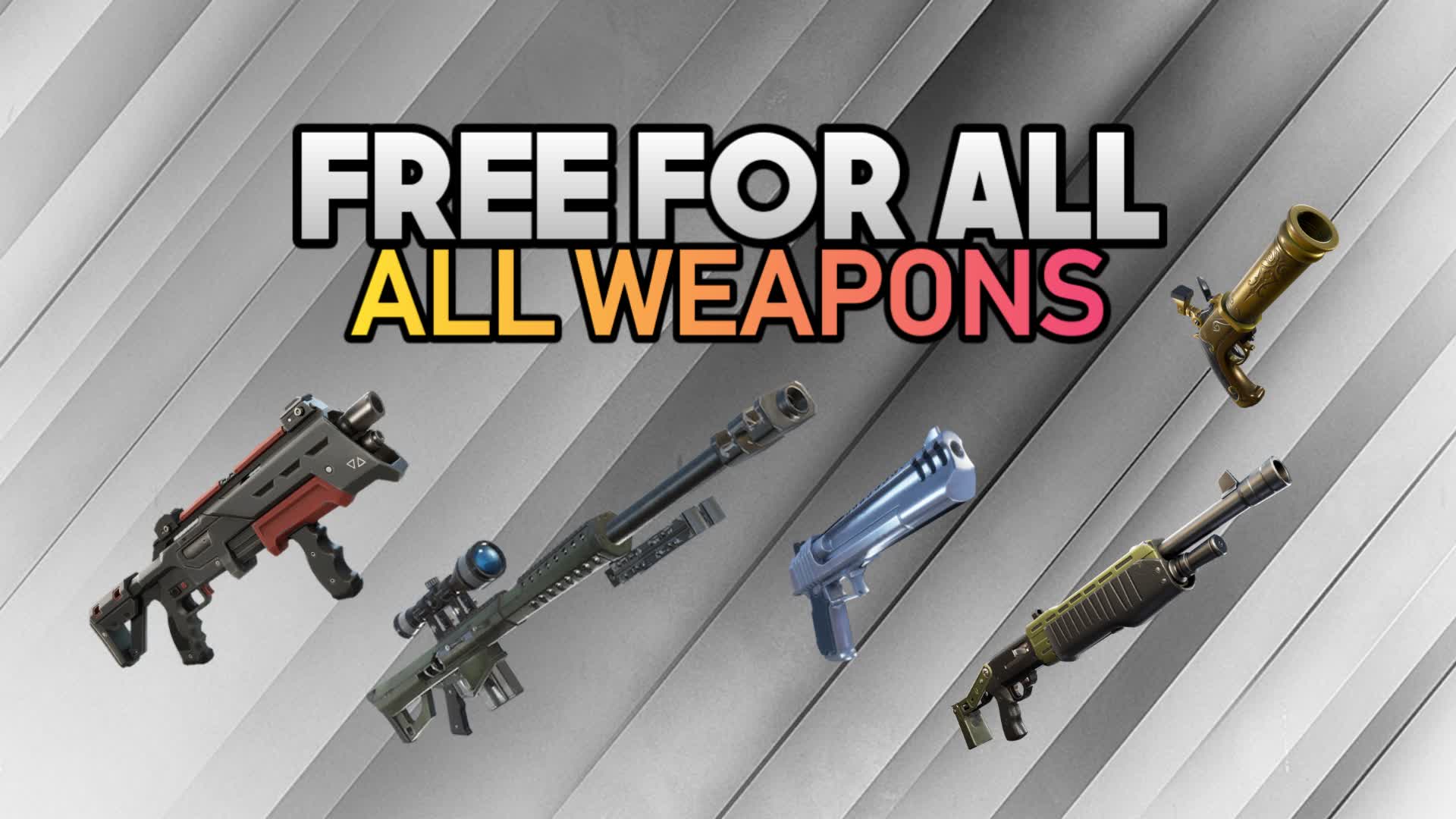 FREE FOR ALL [ALL WEAPONS] 5358-3940-7858 by resxtz - Fortnite Creative ...