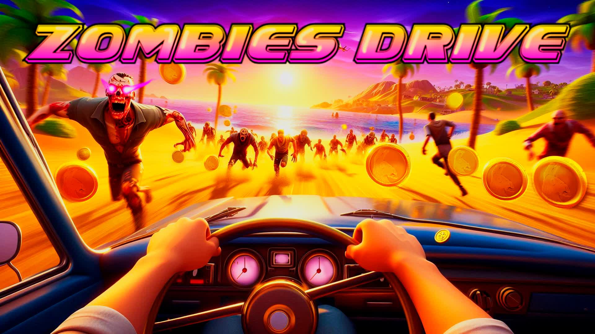 ZOMBIE DRIVE 🚘 9833-0064-5931 by rth_studios - Fortnite Creative Map ...