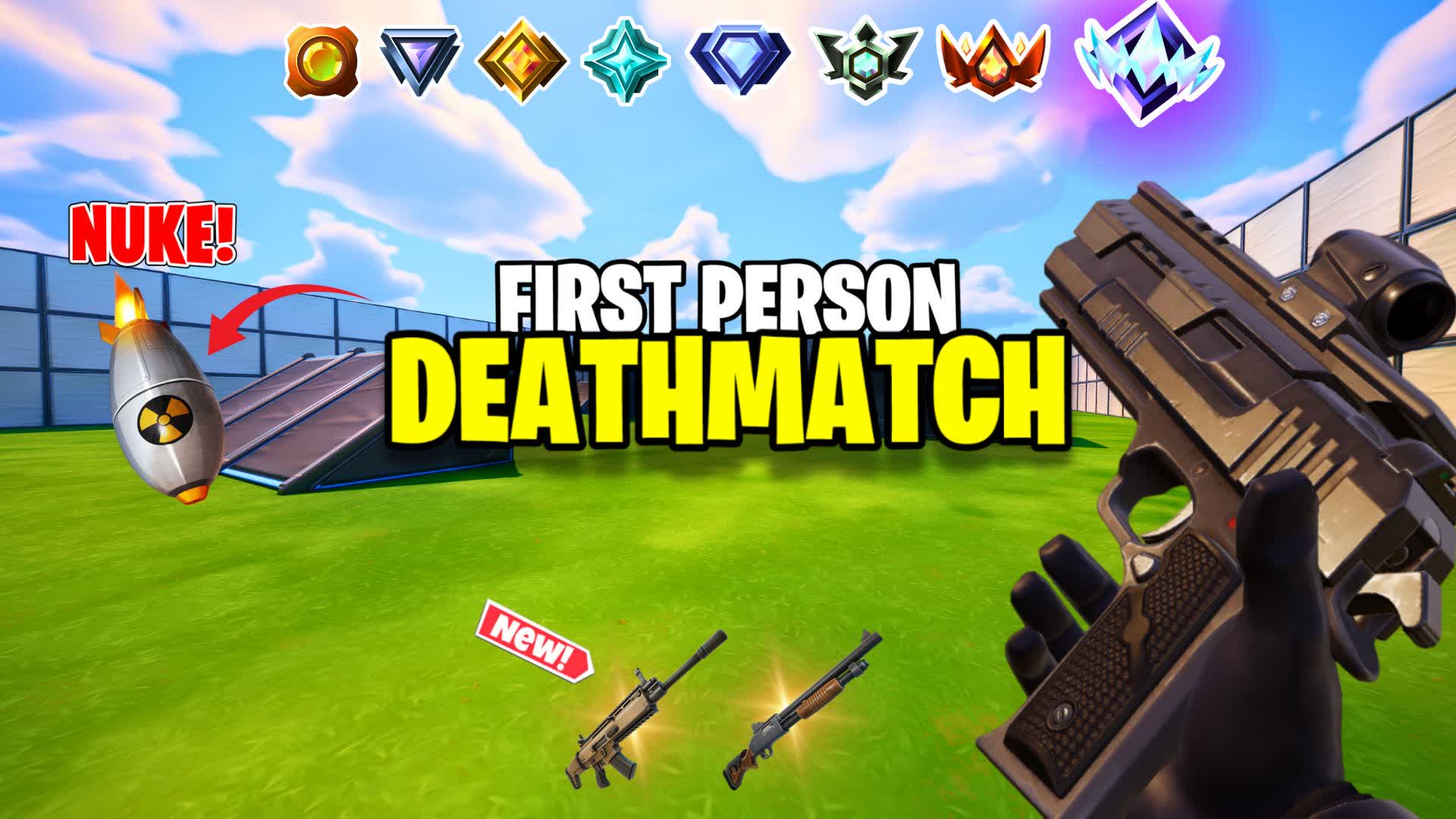 FIRST PERSON 4V4 DEATHMATCH 🏆 6664-6633-3051 by mowntaindew - Fortnite Creative Map Code ...
