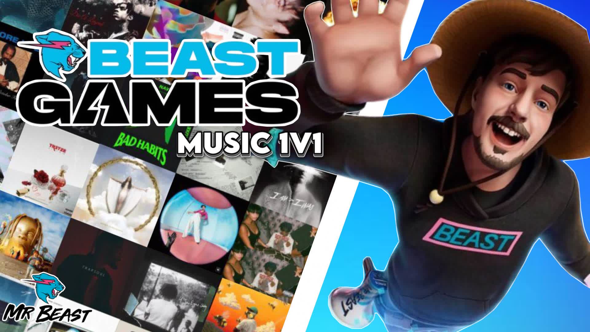 MR BEAST GAMES MUSIC 1V1 [Songs] 2229-5350-0258 by bxbyy - Fortnite ...