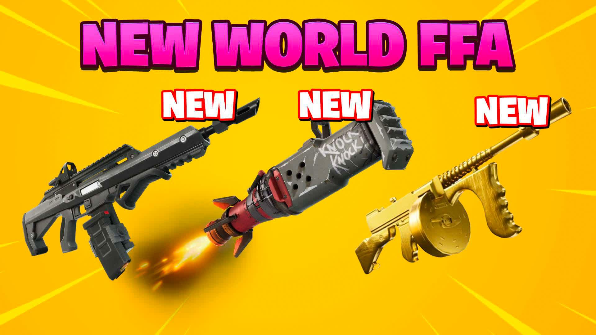 NEW WORLD MYTHICS FFA 🔫 2267-3981-6613 by djmorvix - Fortnite Creative ...